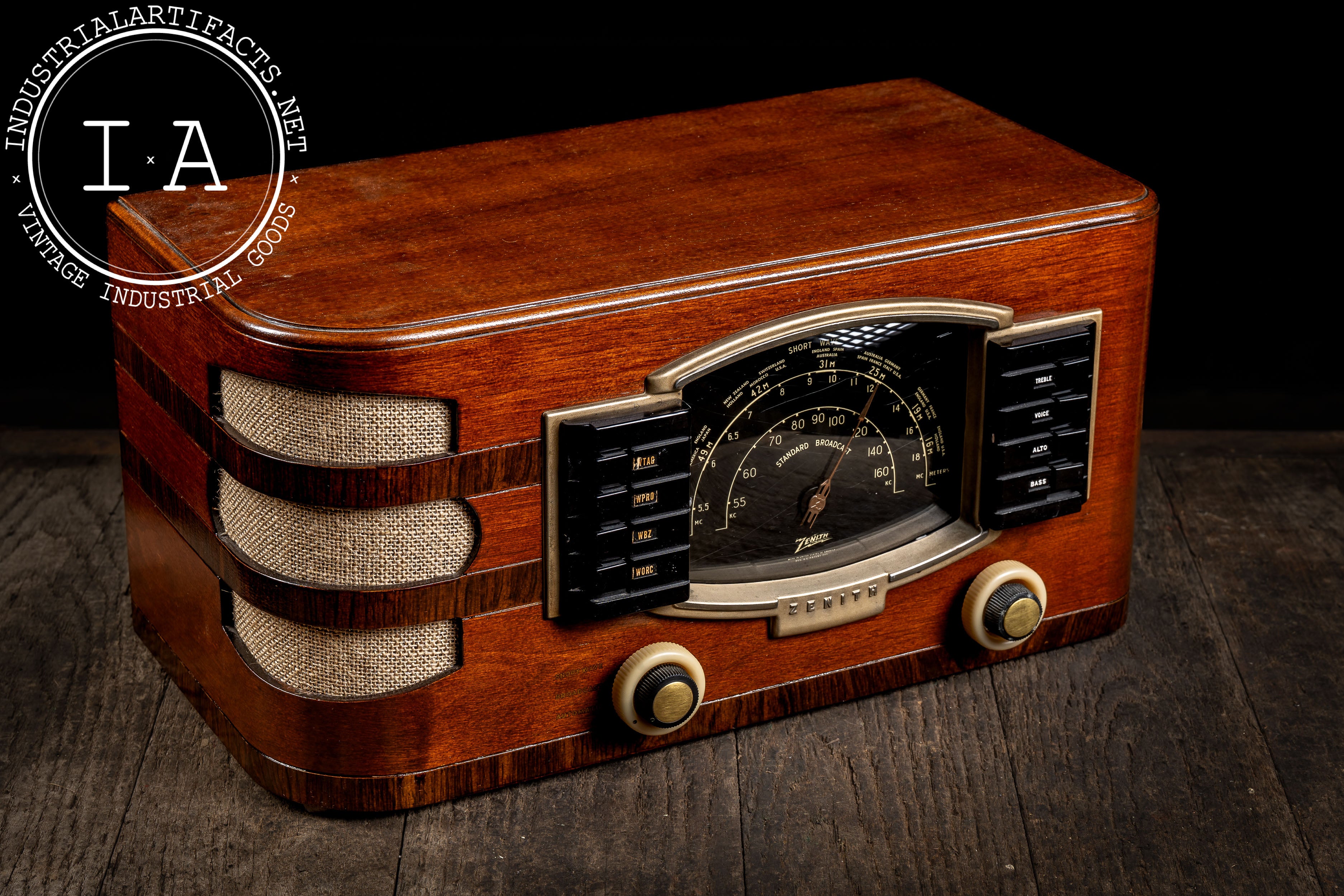 Vintage Model 6S632 Radio by Zenith – Industrial Artifacts