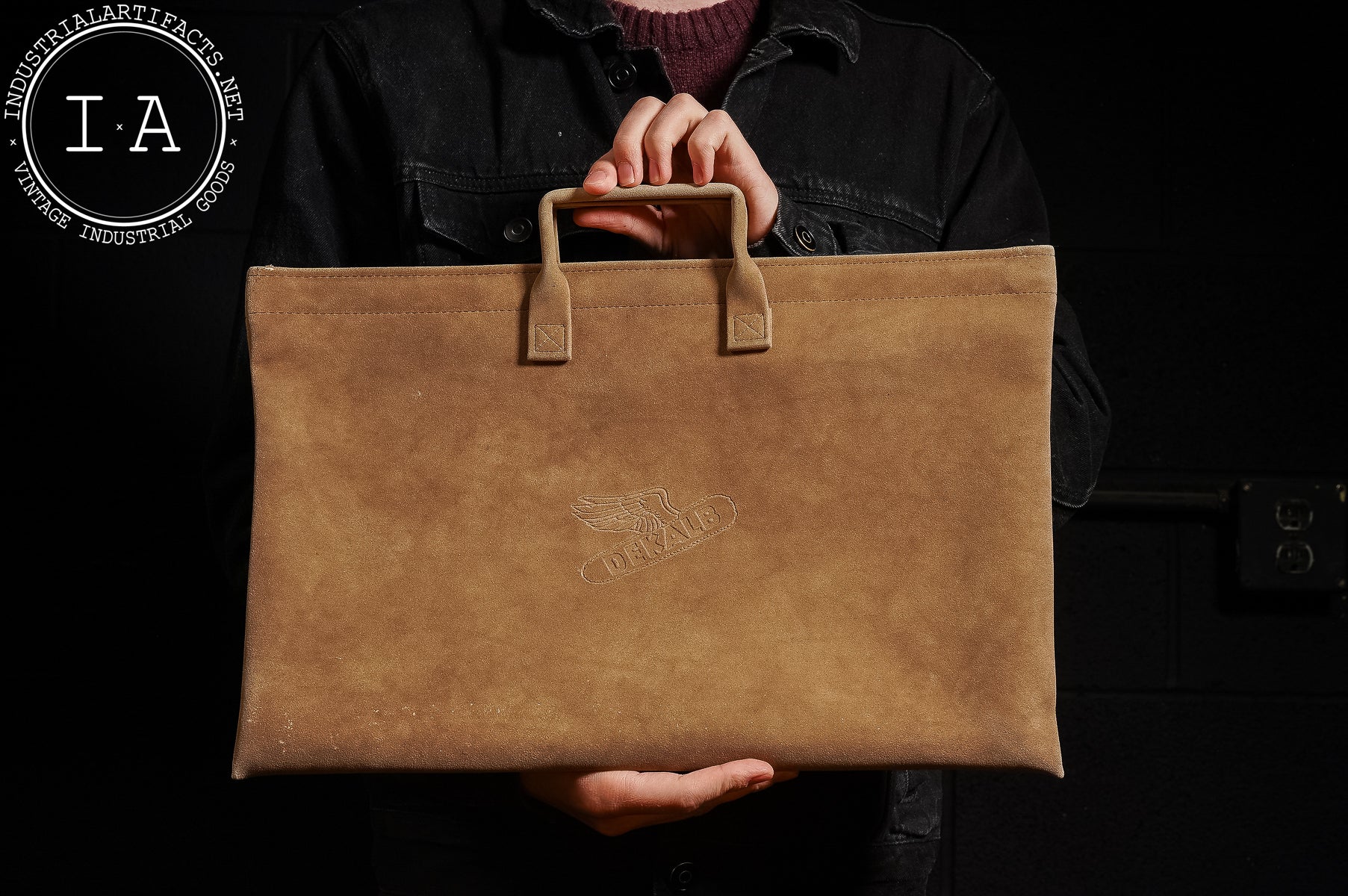 Vintage Dekalb Flying Corn Embossed Bag – Industrial Artifacts