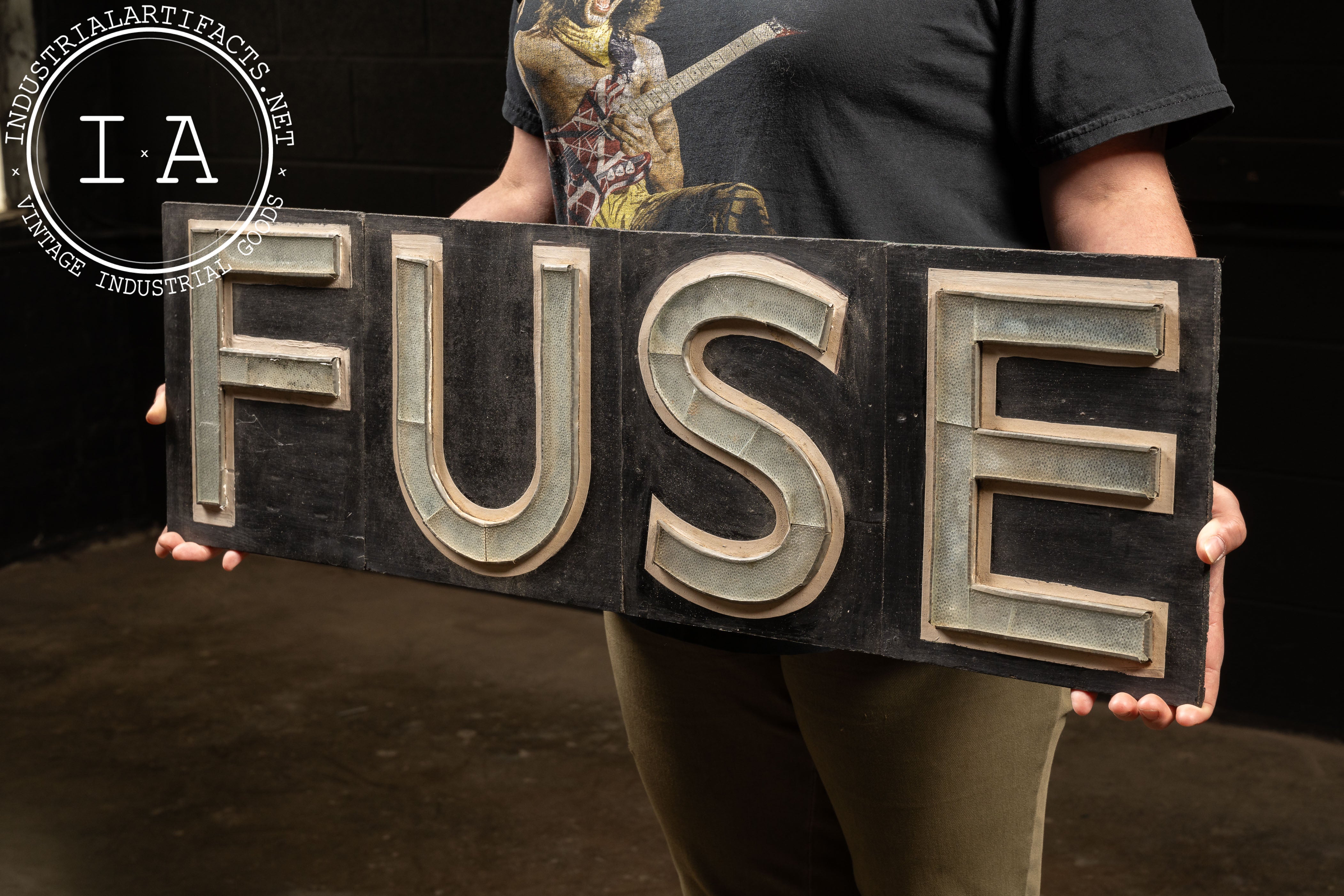 Early 20th Century Fuse Sign – Industrial Artifacts