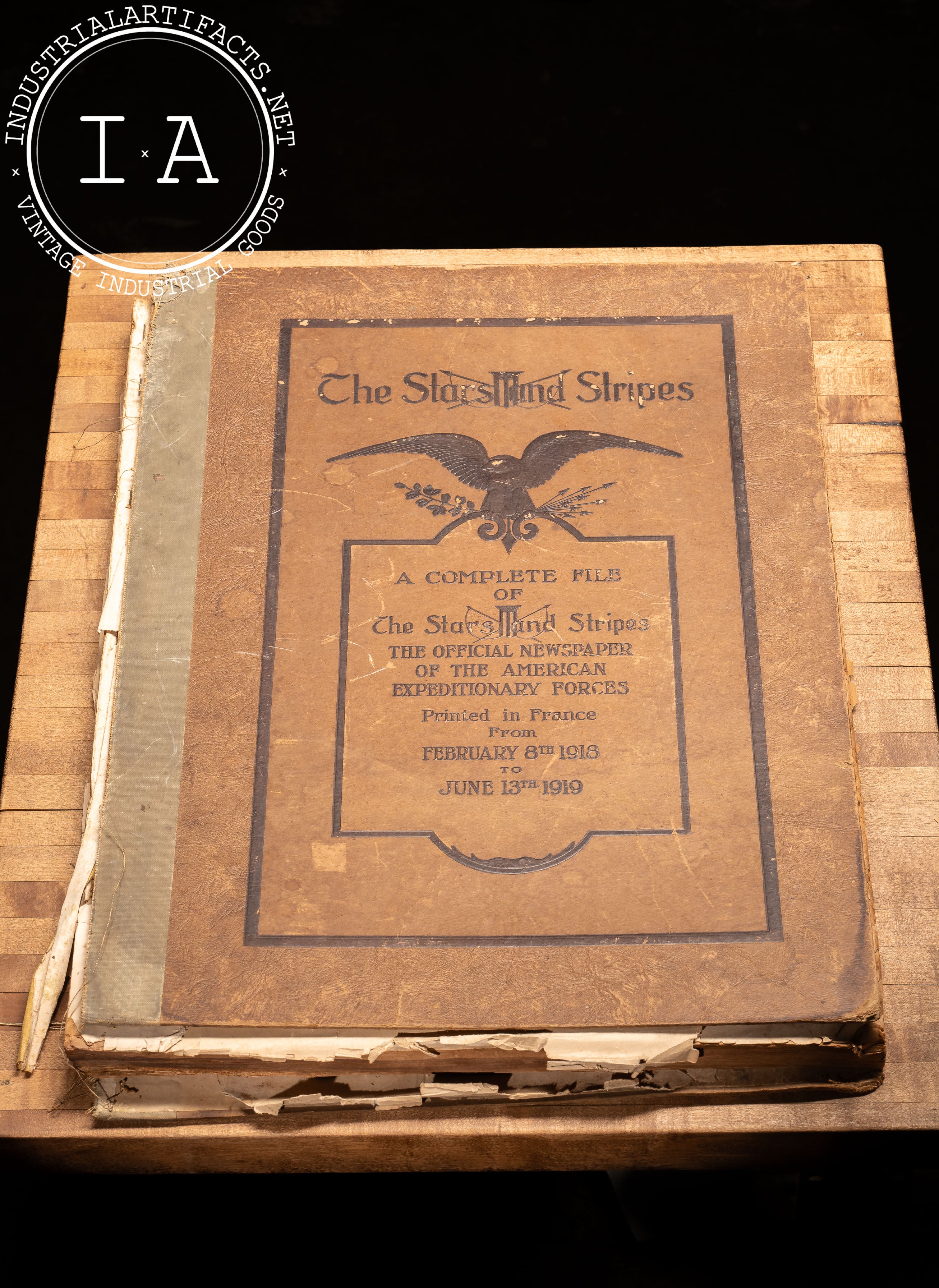 C. 1919 Stars and Stripes Army Newspaper Complete Catalog – Industrial ...