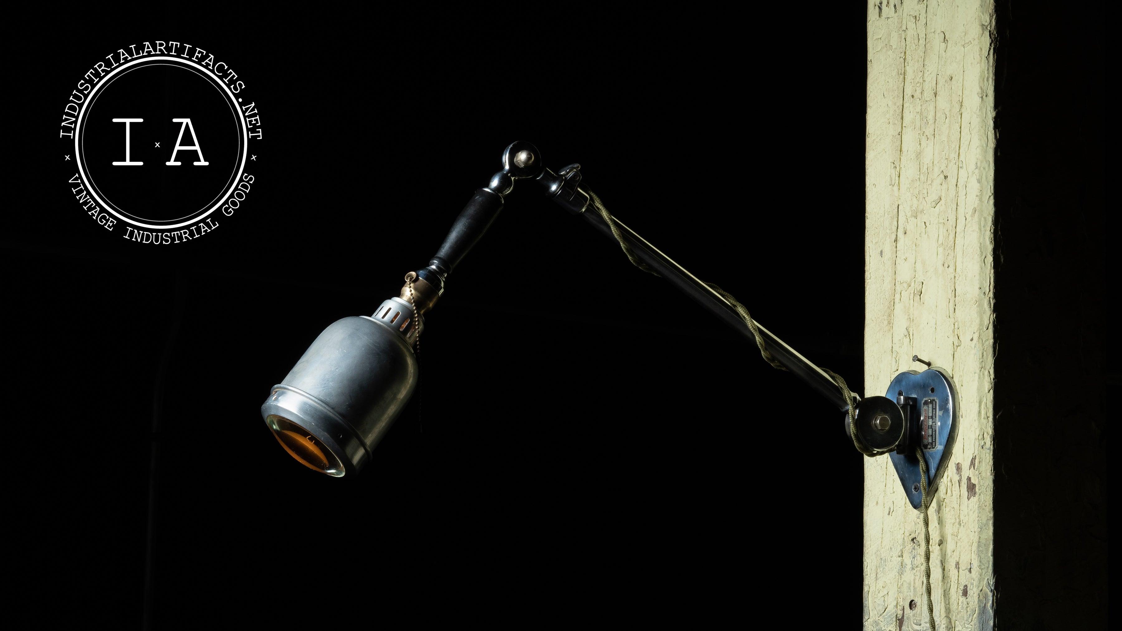 Early 20th Century Prometheus Articulating Dental Lamp – Industrial ...