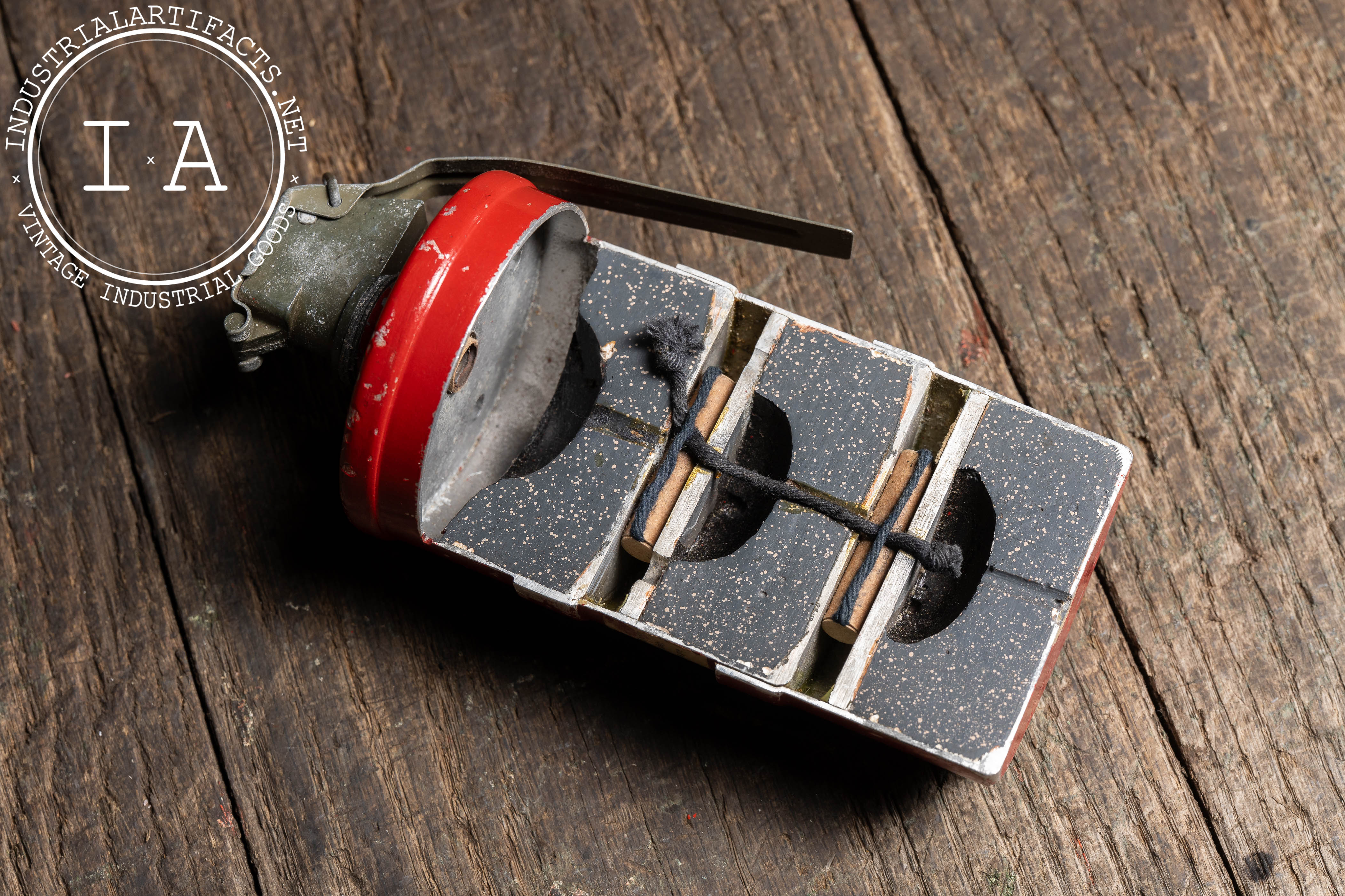 Vintage Cutaway Military Vapor Canister – Industrial Artifacts