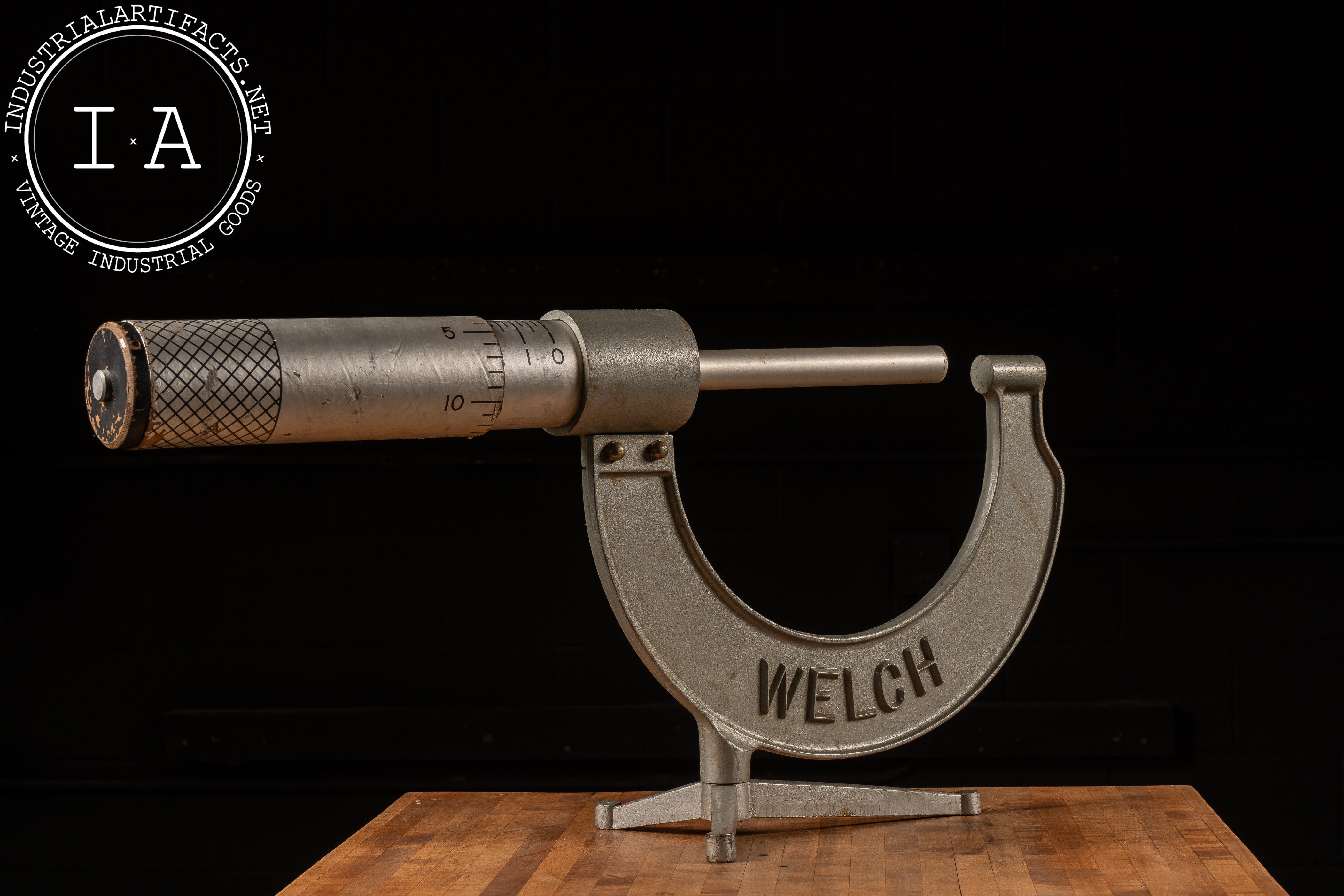 c. 1960s Welch Demonstration Micrometer – Industrial Artifacts