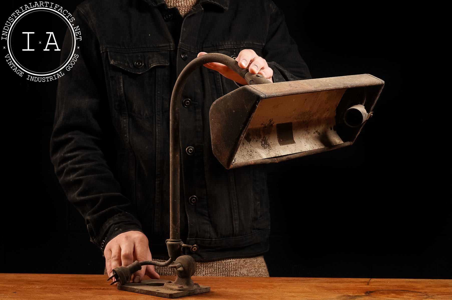 Antique Industrial Shop Lamp – Industrial Artifacts