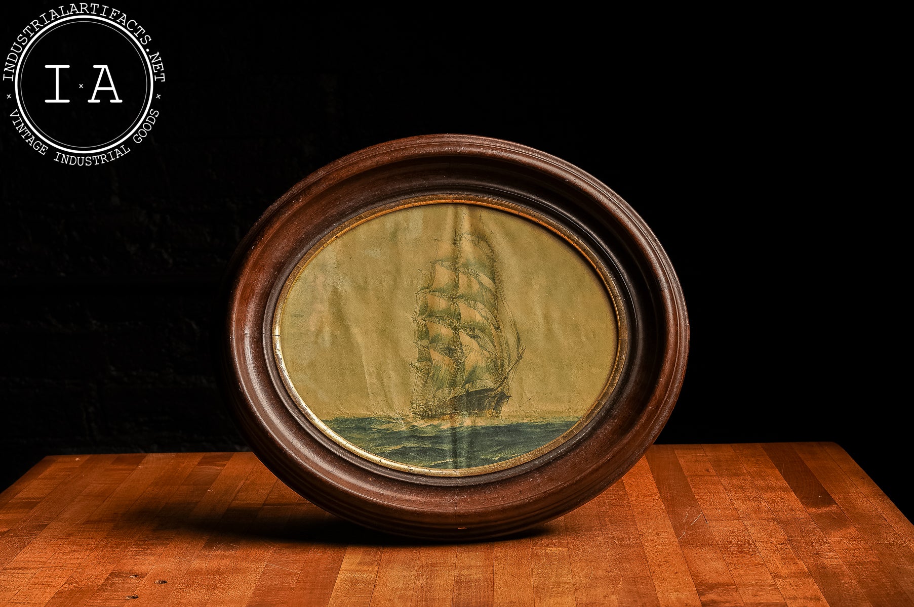 Vintage Clipper Ship Art – Industrial Artifacts