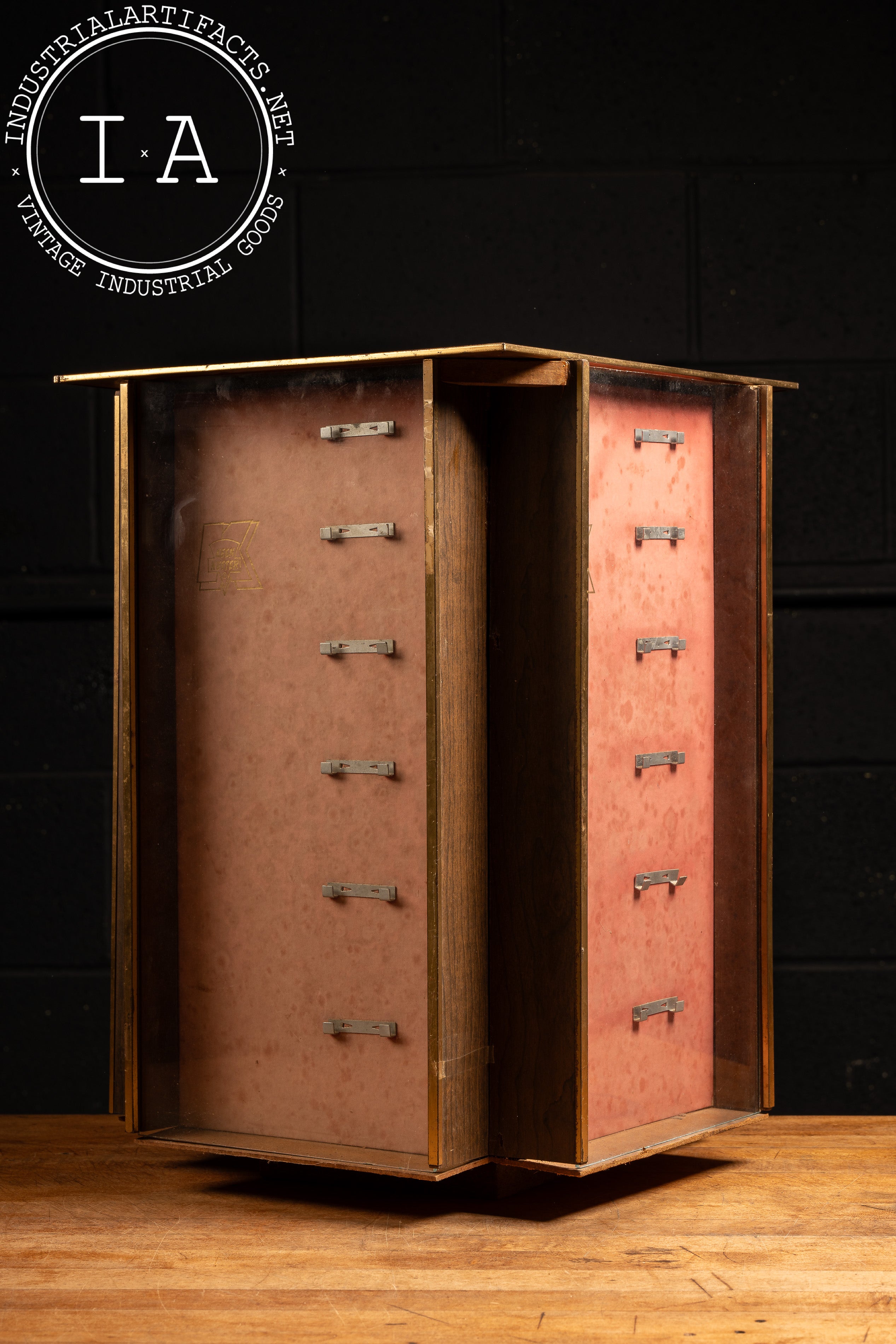 Vintage Revolving Keen Kutter Pocket Knife Point-Of-Sale Display Case ...