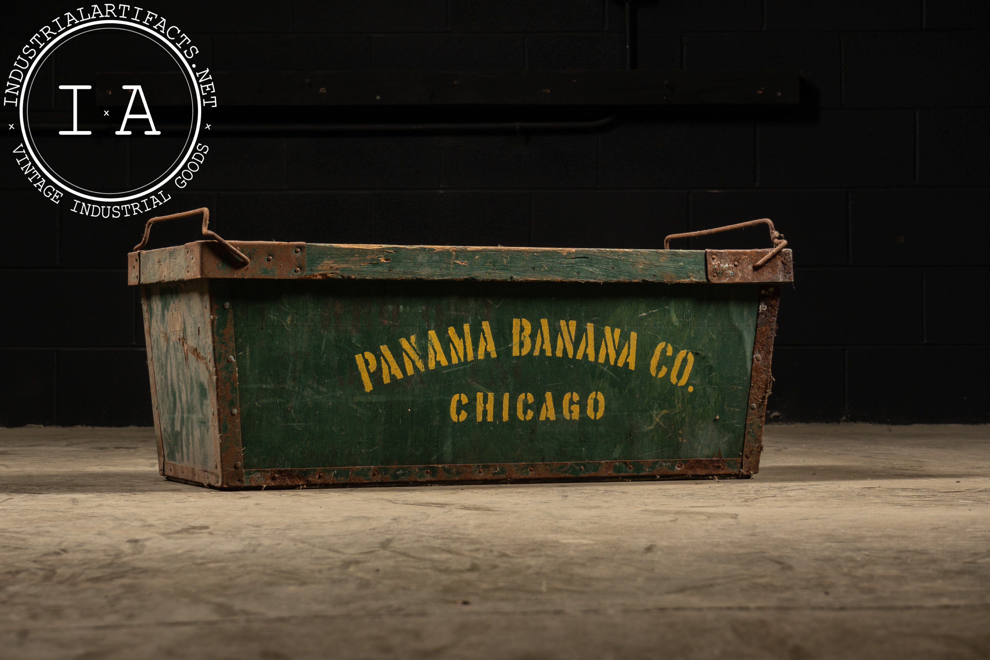 Antique Panama Banana Co. Crate – Industrial Artifacts