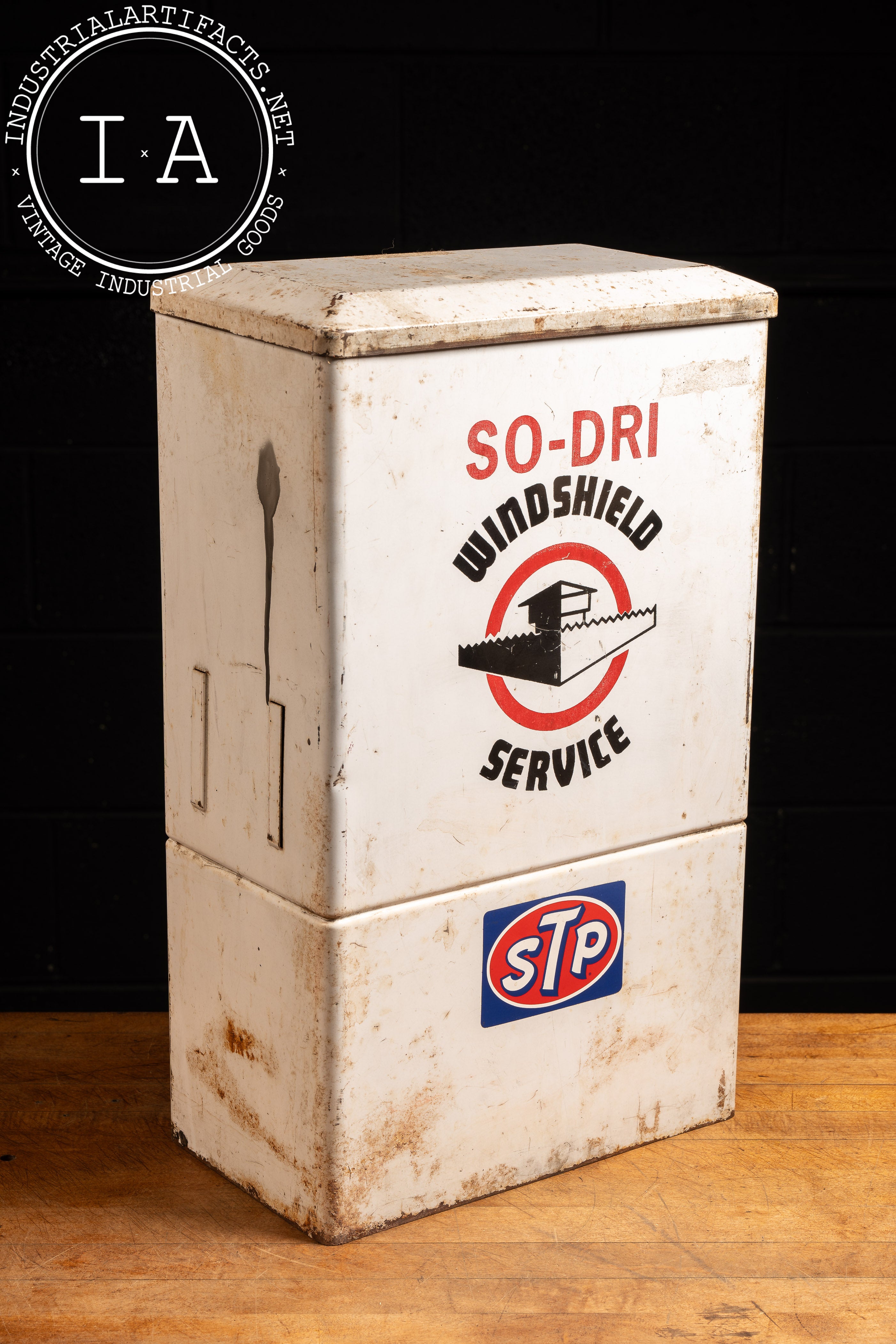 Vintage STP So-Dri Windshield Service Box – Industrial Artifacts