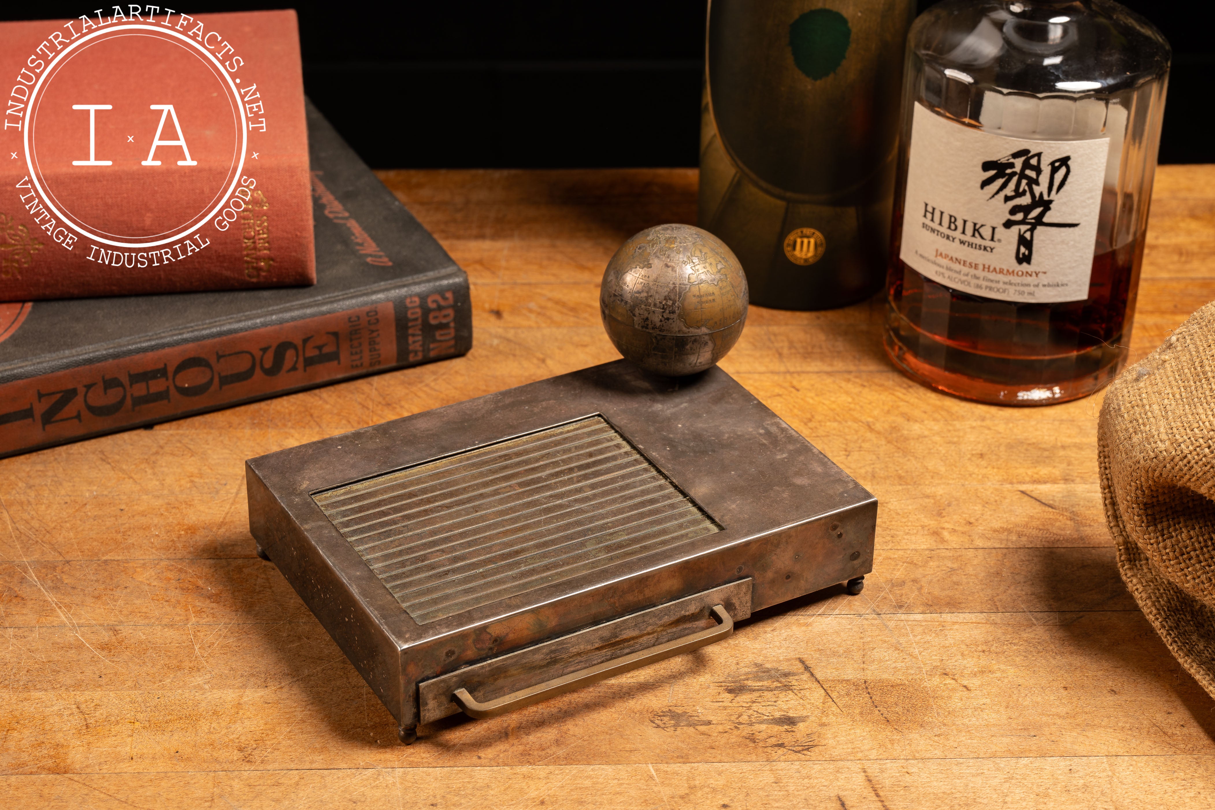 Vintage Streamline Art Deco Rolling Door Cigarette Case – Industrial ...