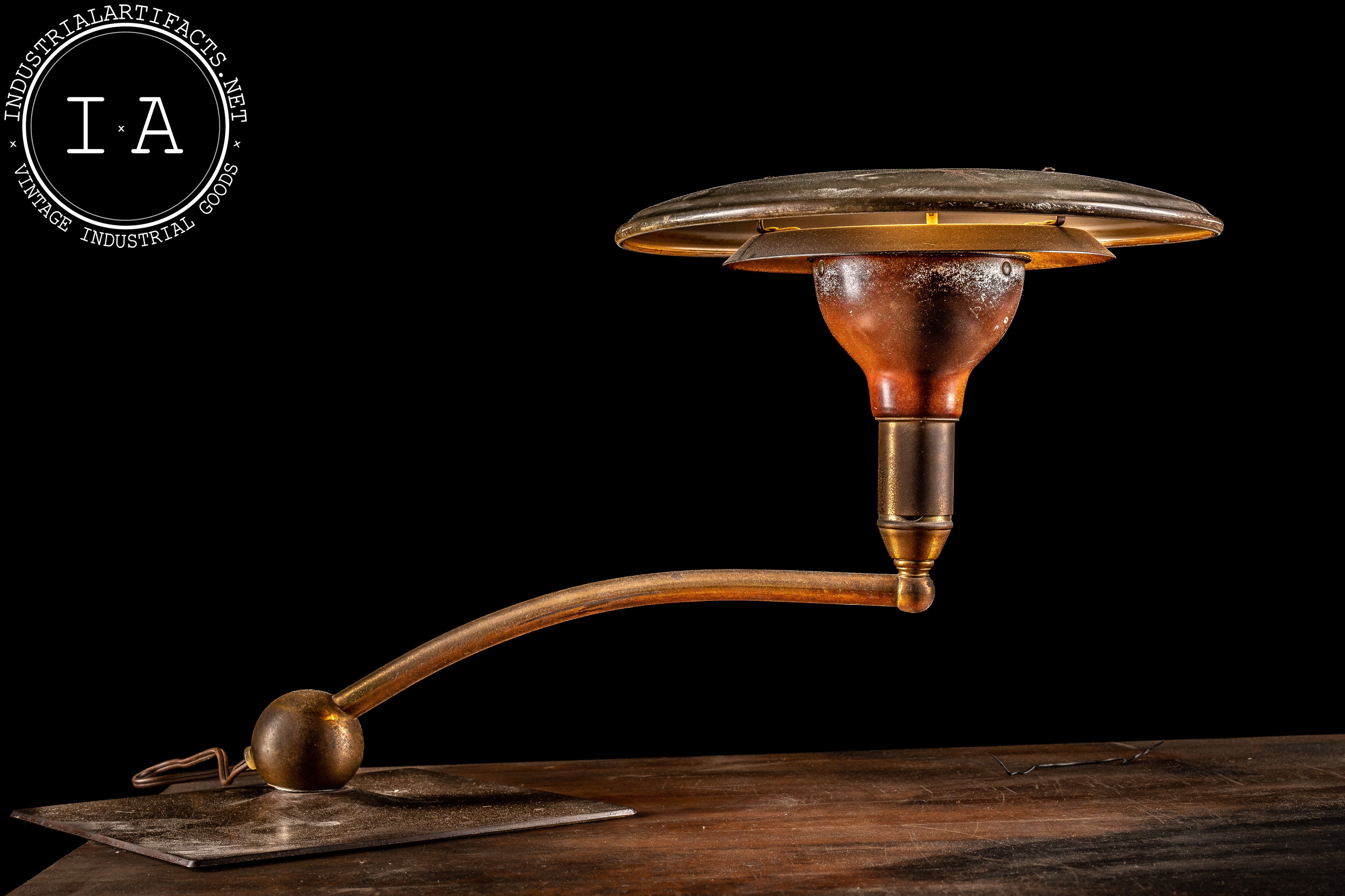 Vintage Leroy C. Doane Lamp for M.G. Wheeler – Industrial Artifacts