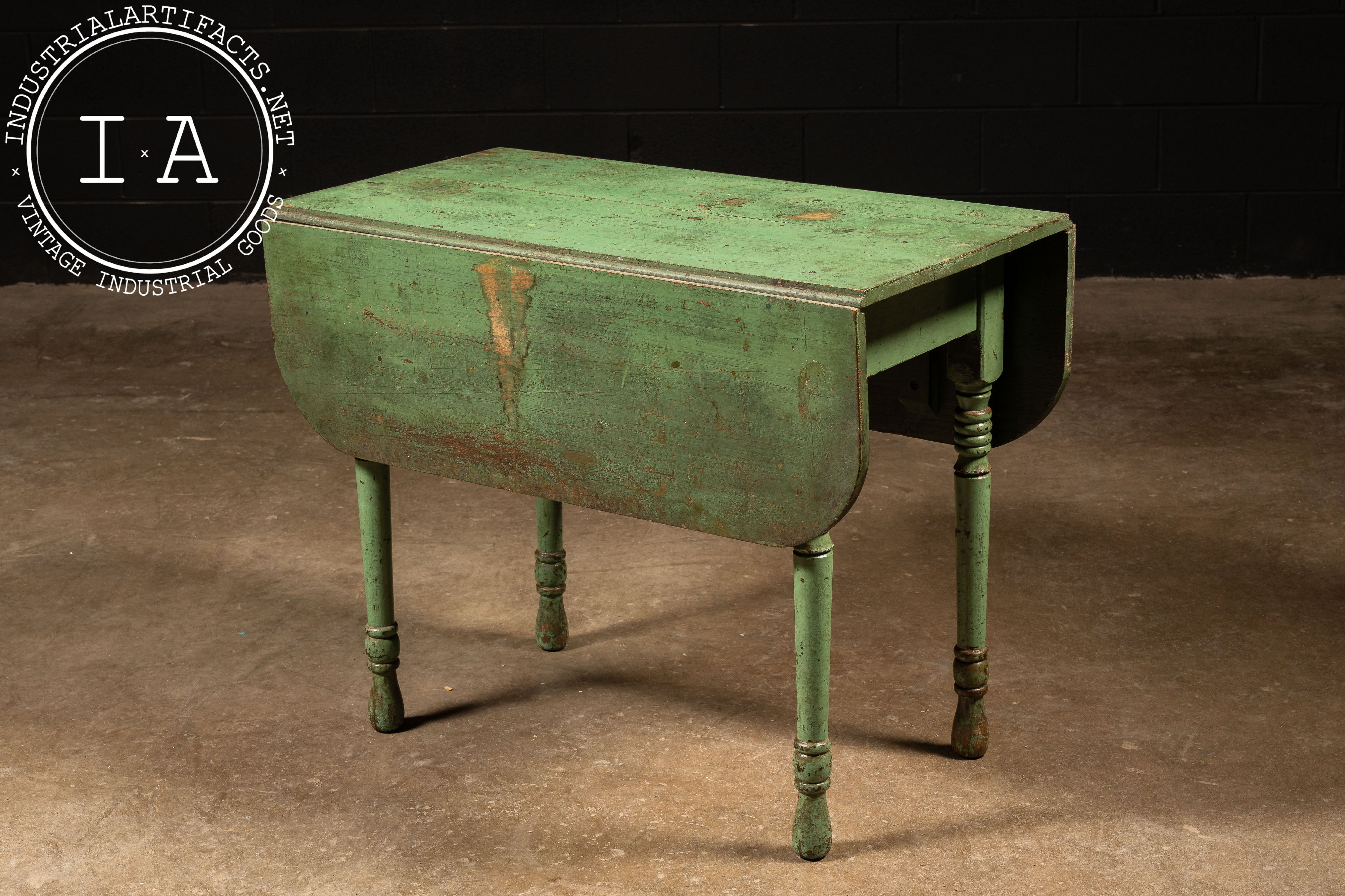 Antique Chippy Farmhouse Dining Table – Industrial Artifacts