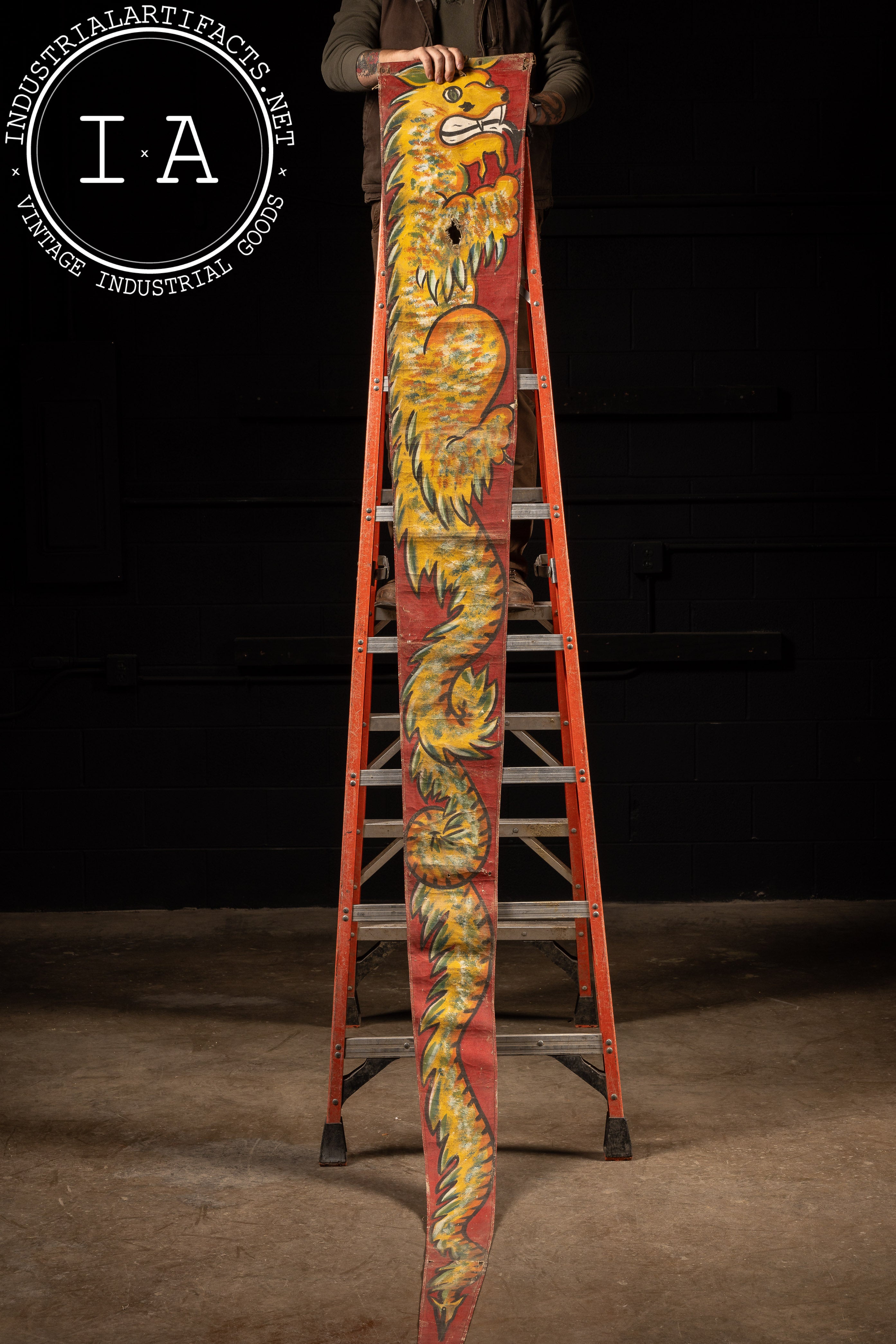 Antique Ship's Commissioning Pennant – Industrial Artifacts