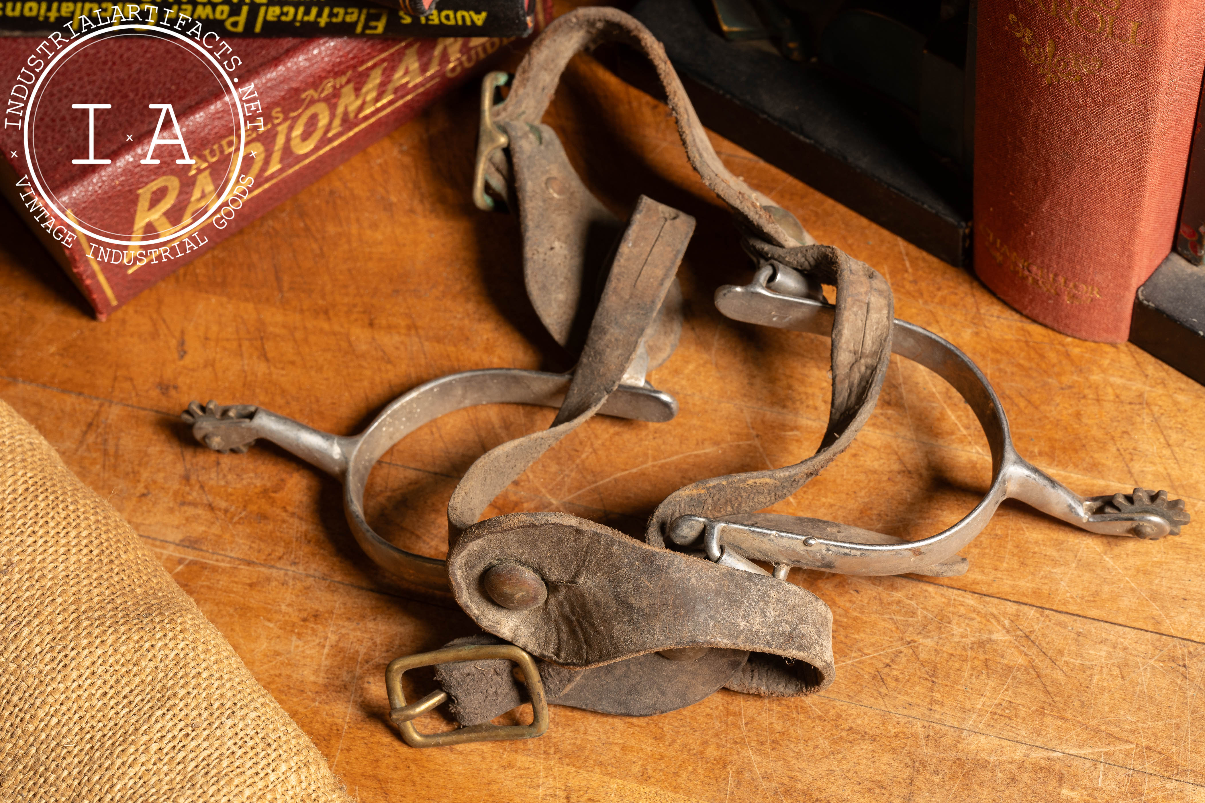 Set of Vintage Western Spurs – Industrial Artifacts