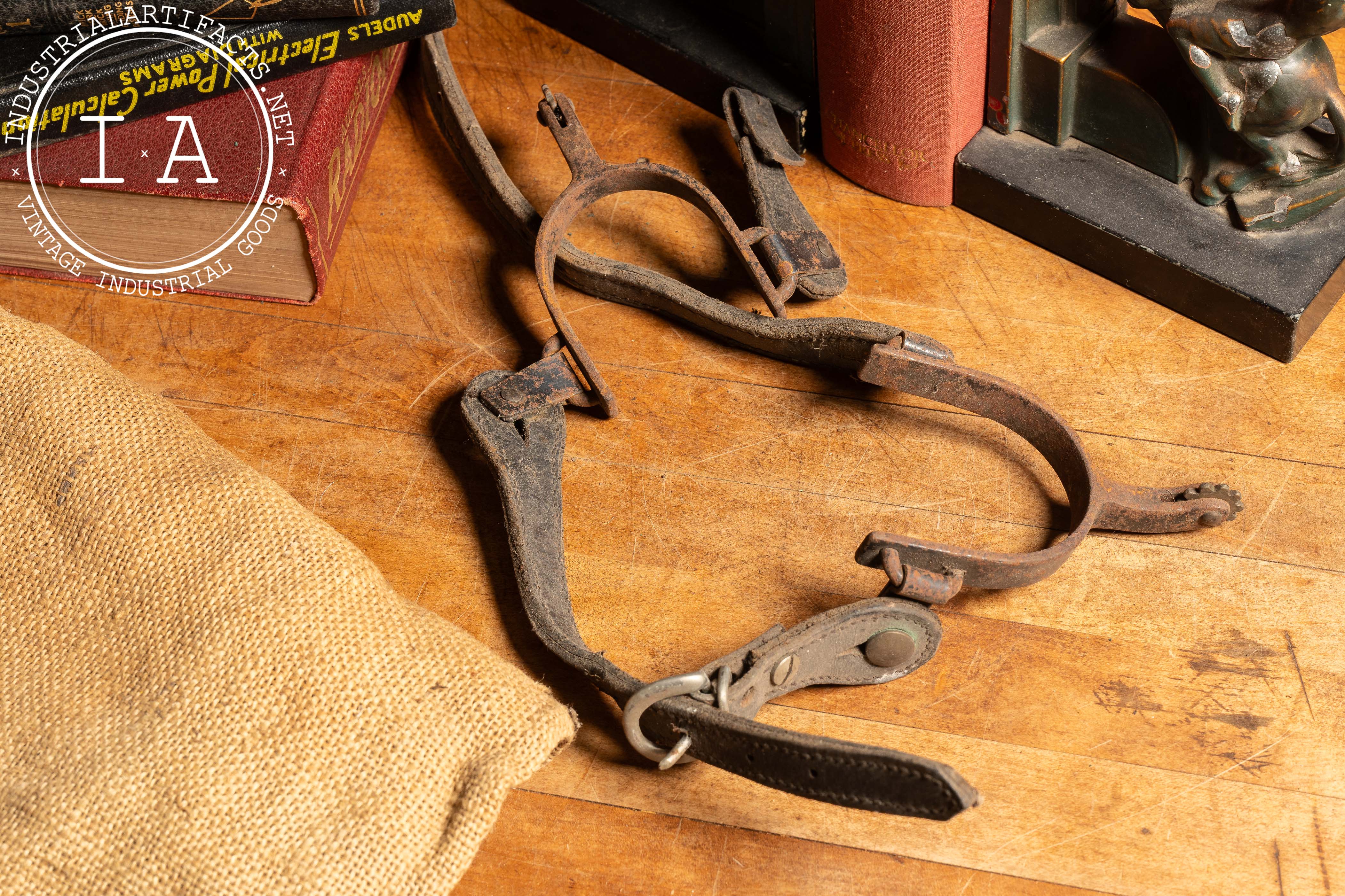 Set of Antique Western Spurs – Industrial Artifacts