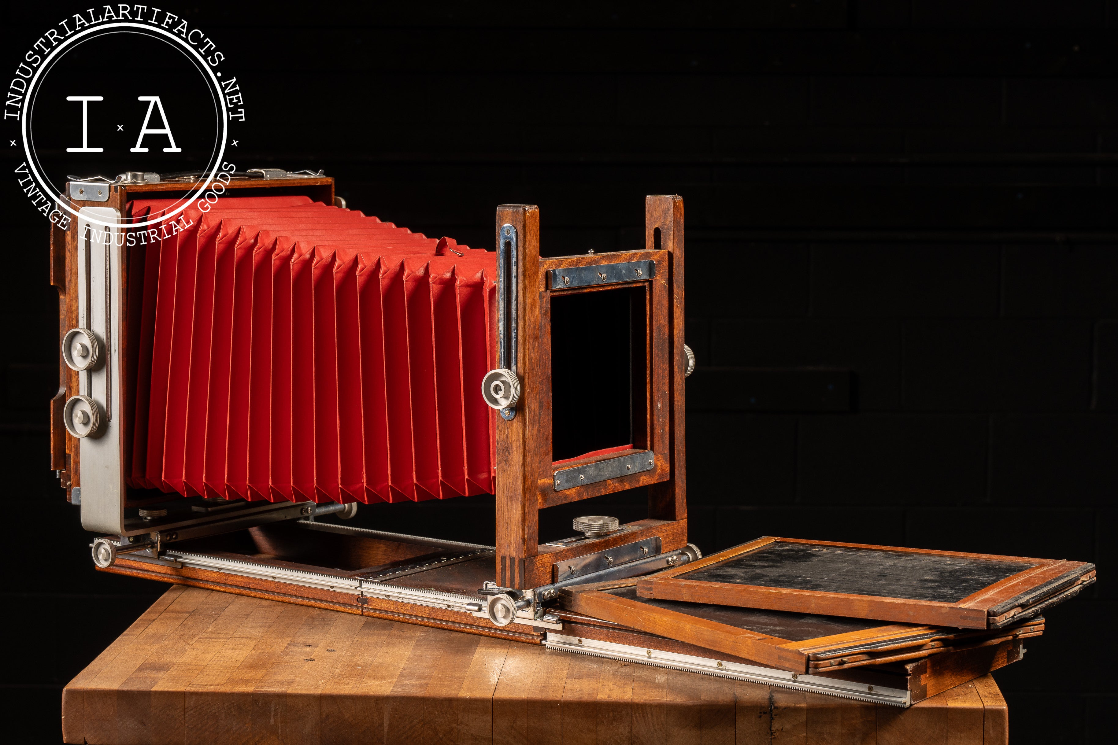 Late 19th Century Field Camera Kit in Case – Industrial Artifacts