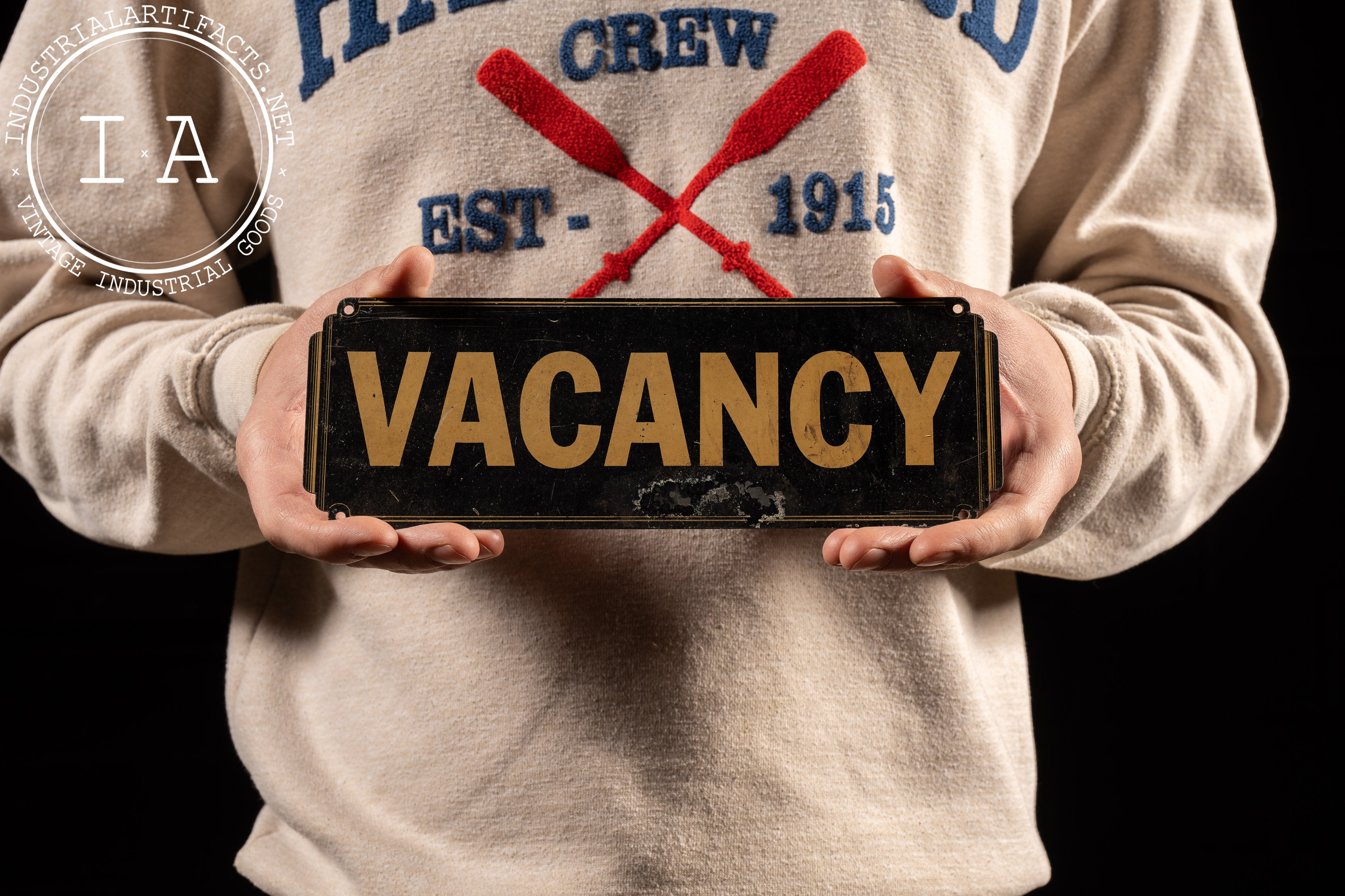 Vintage Vacancy SST Litho Sign – Industrial Artifacts