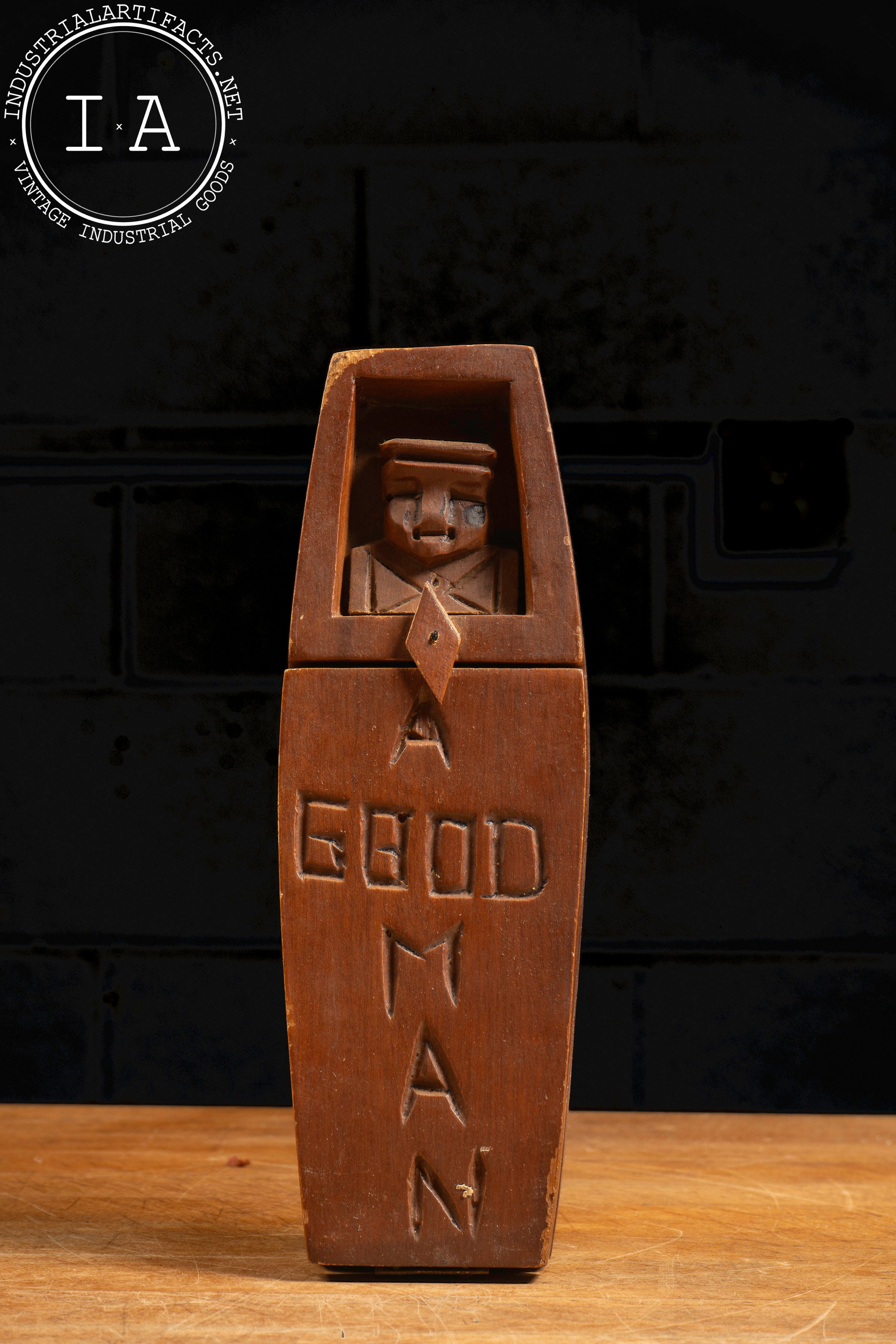 "A Good Man" Phallic Folk Art Piece – Industrial Artifacts