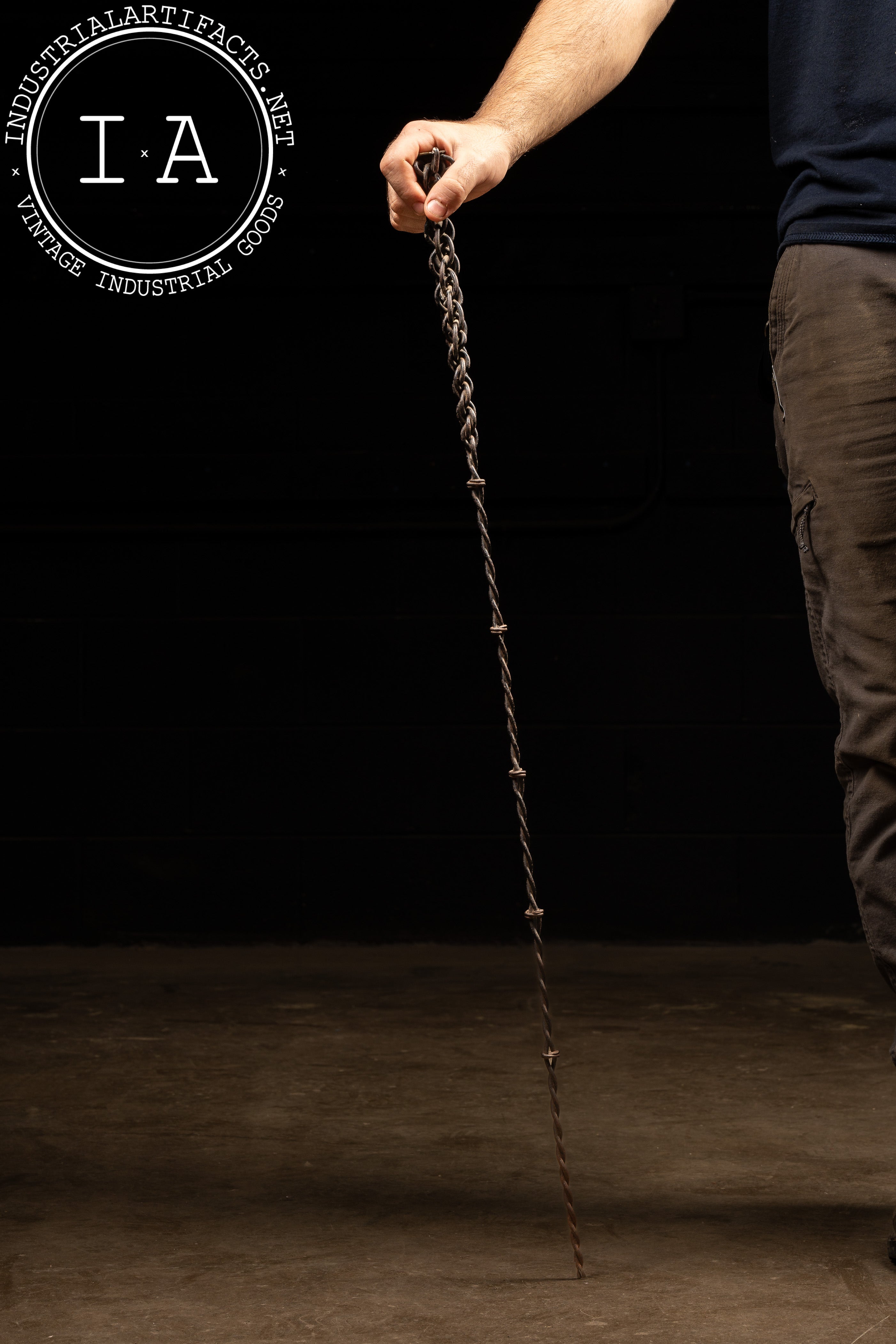 19th Century Jacob Haish Wire Cane – Industrial Artifacts