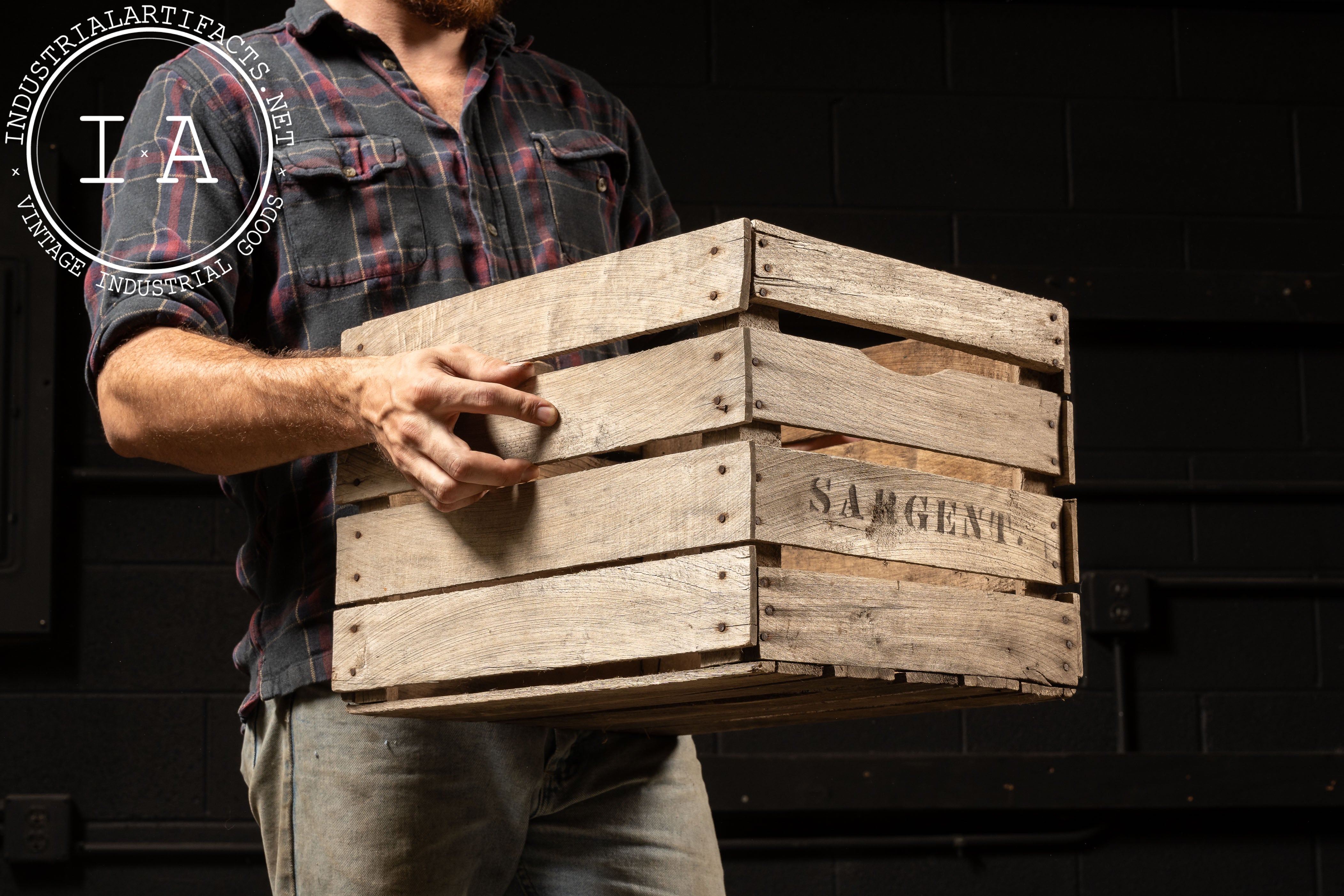 Old Wooden Shipping Crates