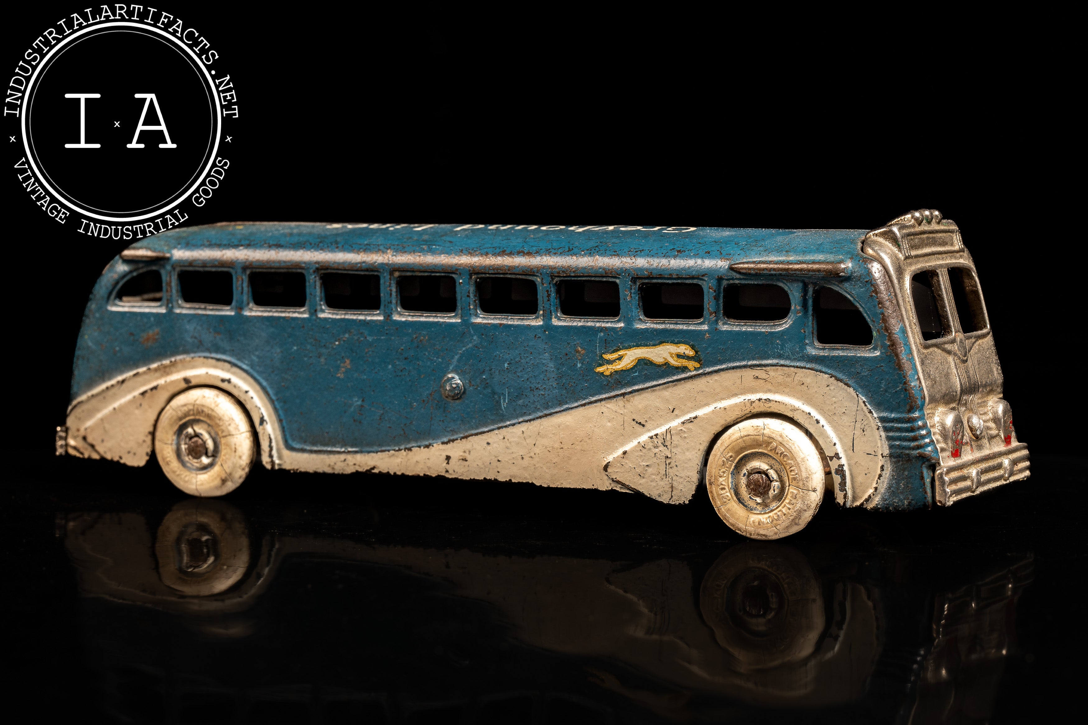 Vintage Arcade GMC Greyhound Bus – Industrial Artifacts