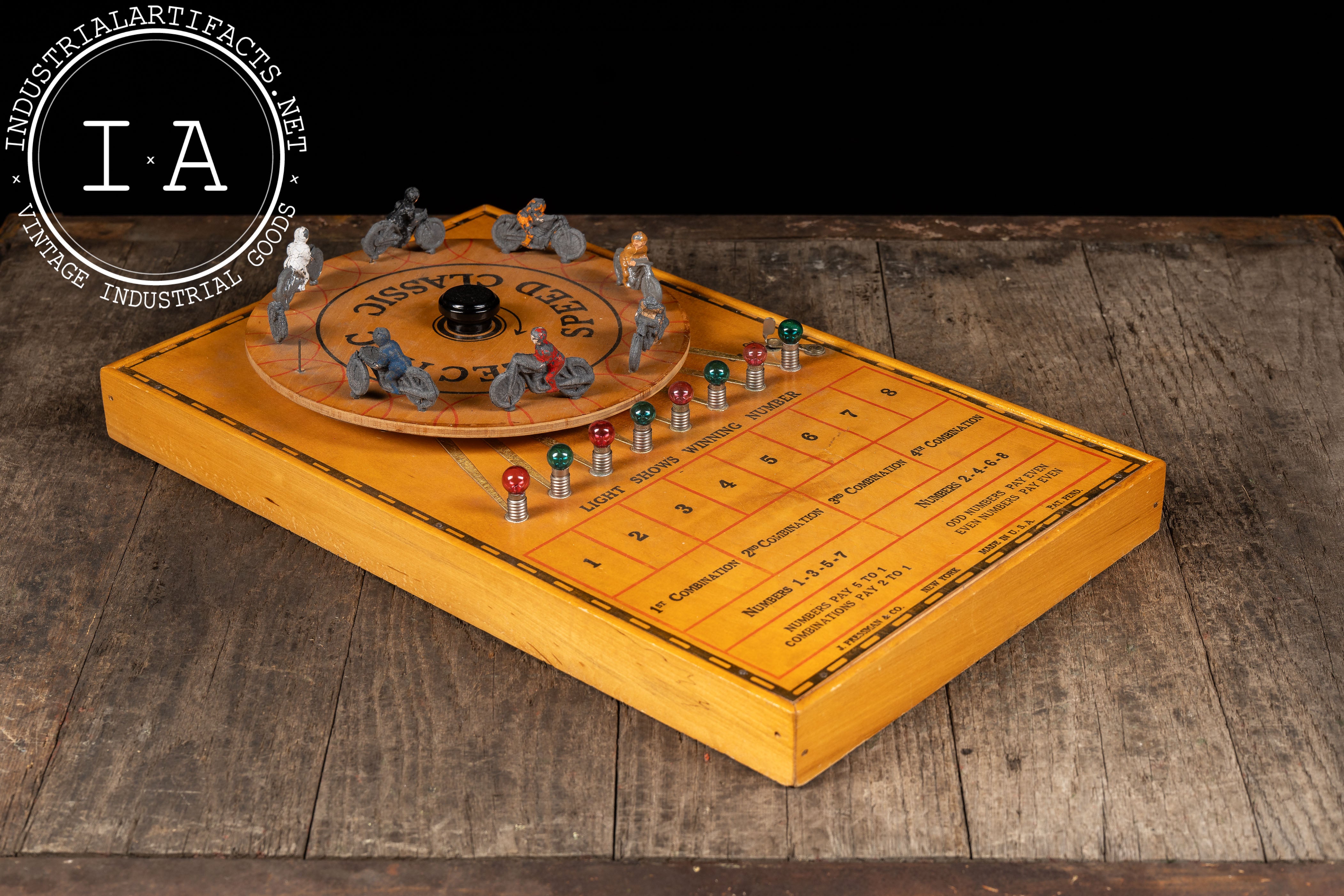 Vintage Electric Speed Classic Tabletop Game – Industrial Artifacts