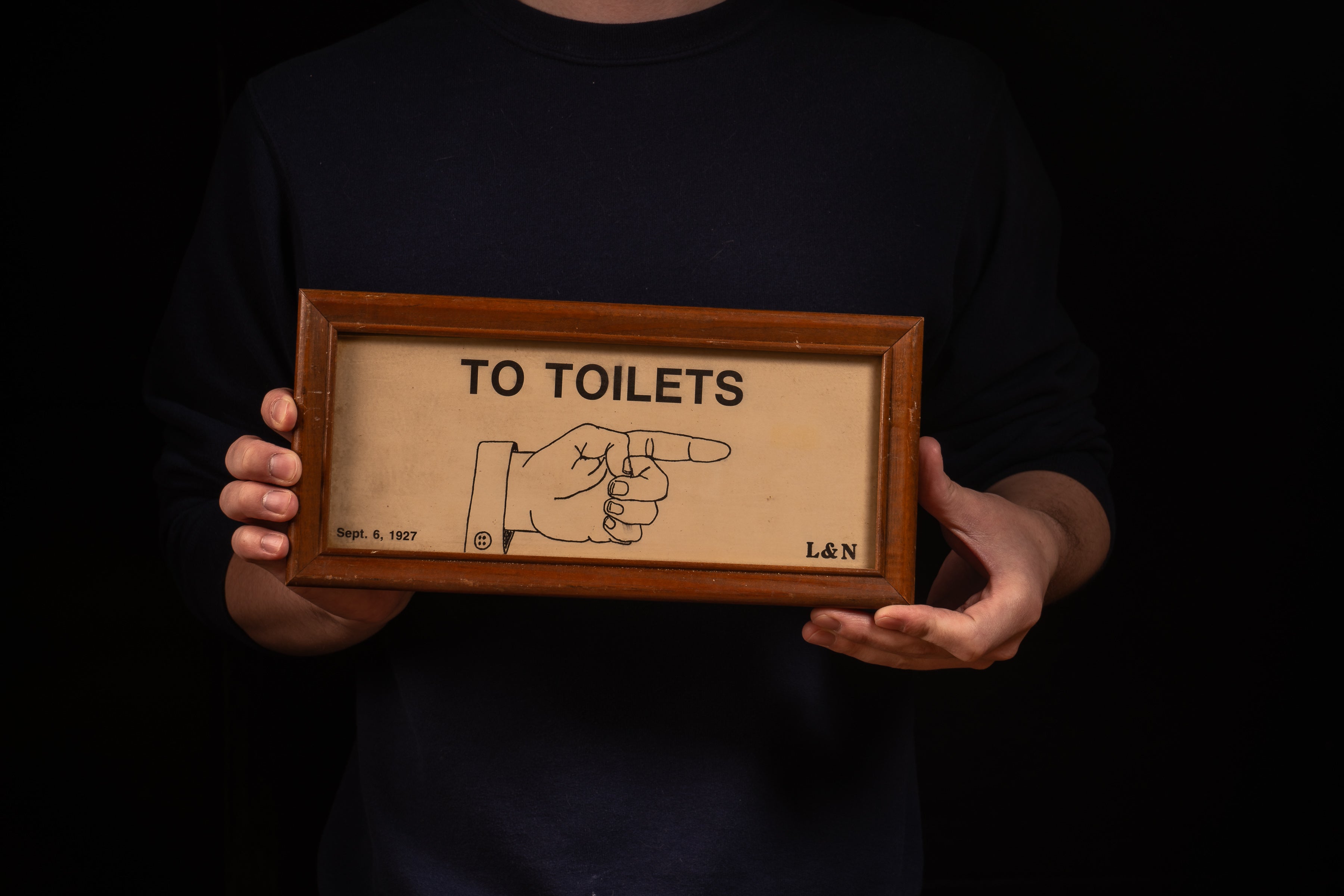 Vintage Framed Pullman Train Car Trolley Sign Reproduction – Industrial ...