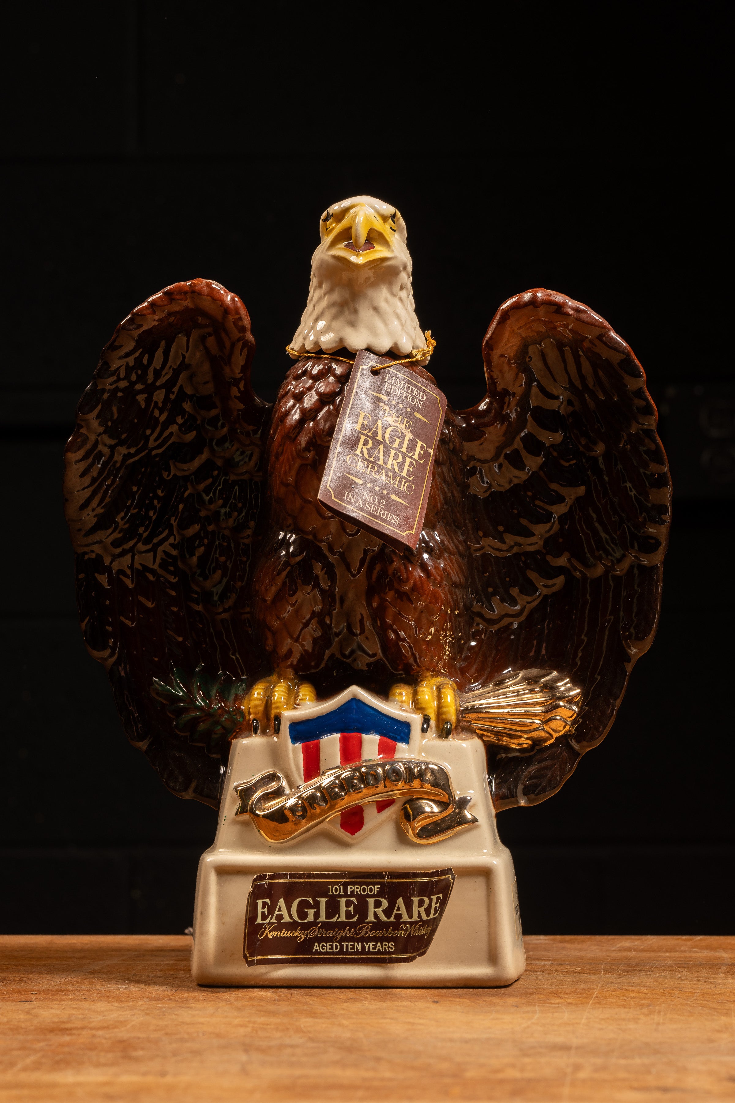 Vintage Eagle Rare Commemorative Decanter – Industrial Artifacts