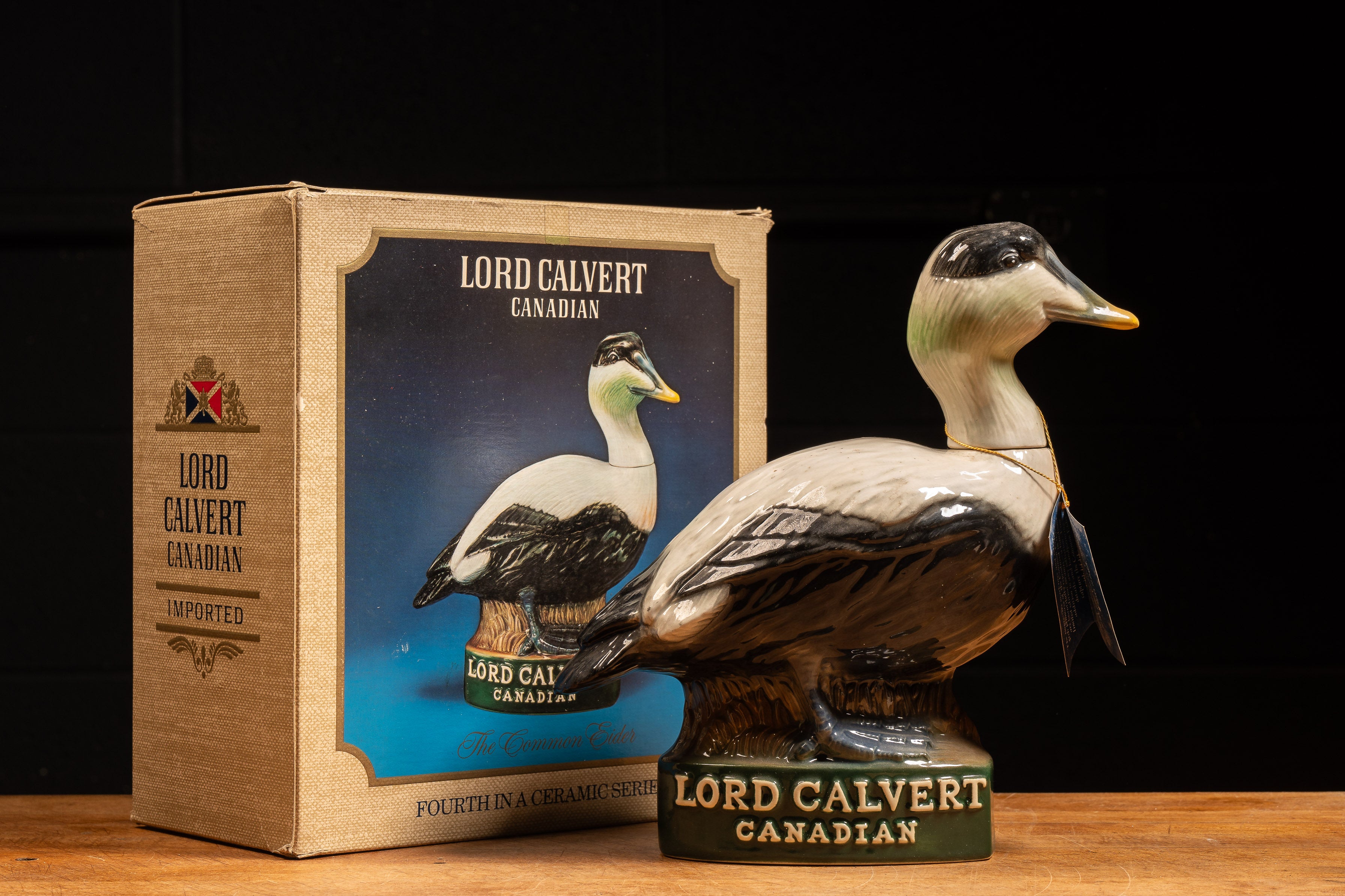 Vintage Lord Calvert Collectible Ceramic Decanter – Industrial Artifacts