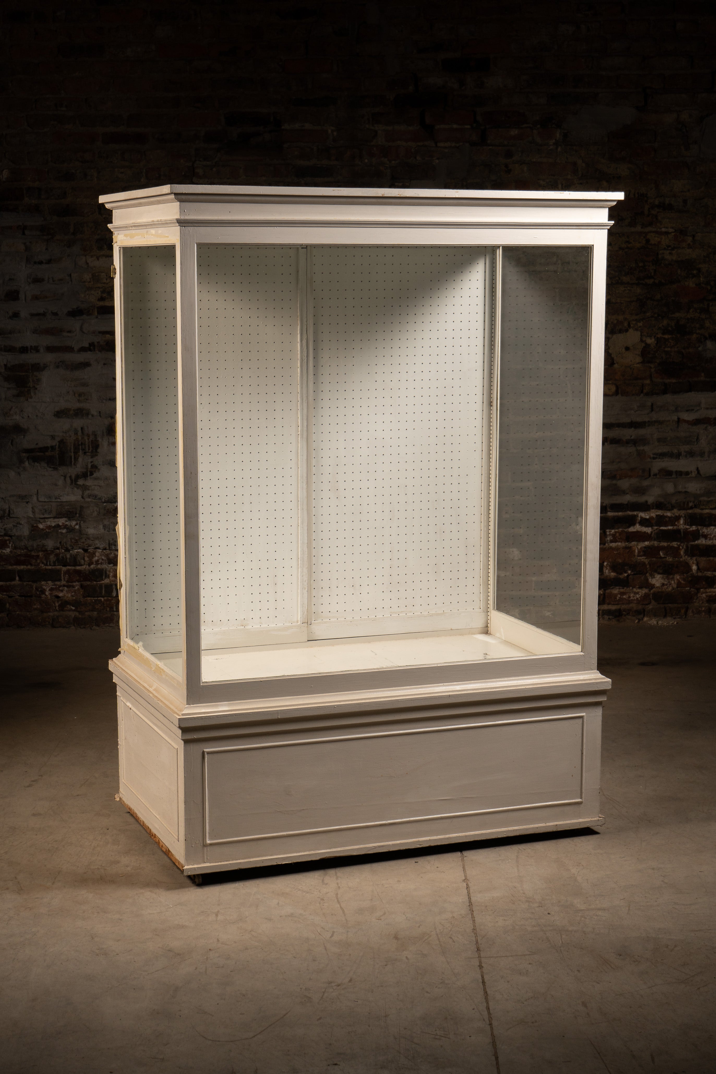 Large Glass Display Cabinet – Industrial Artifacts