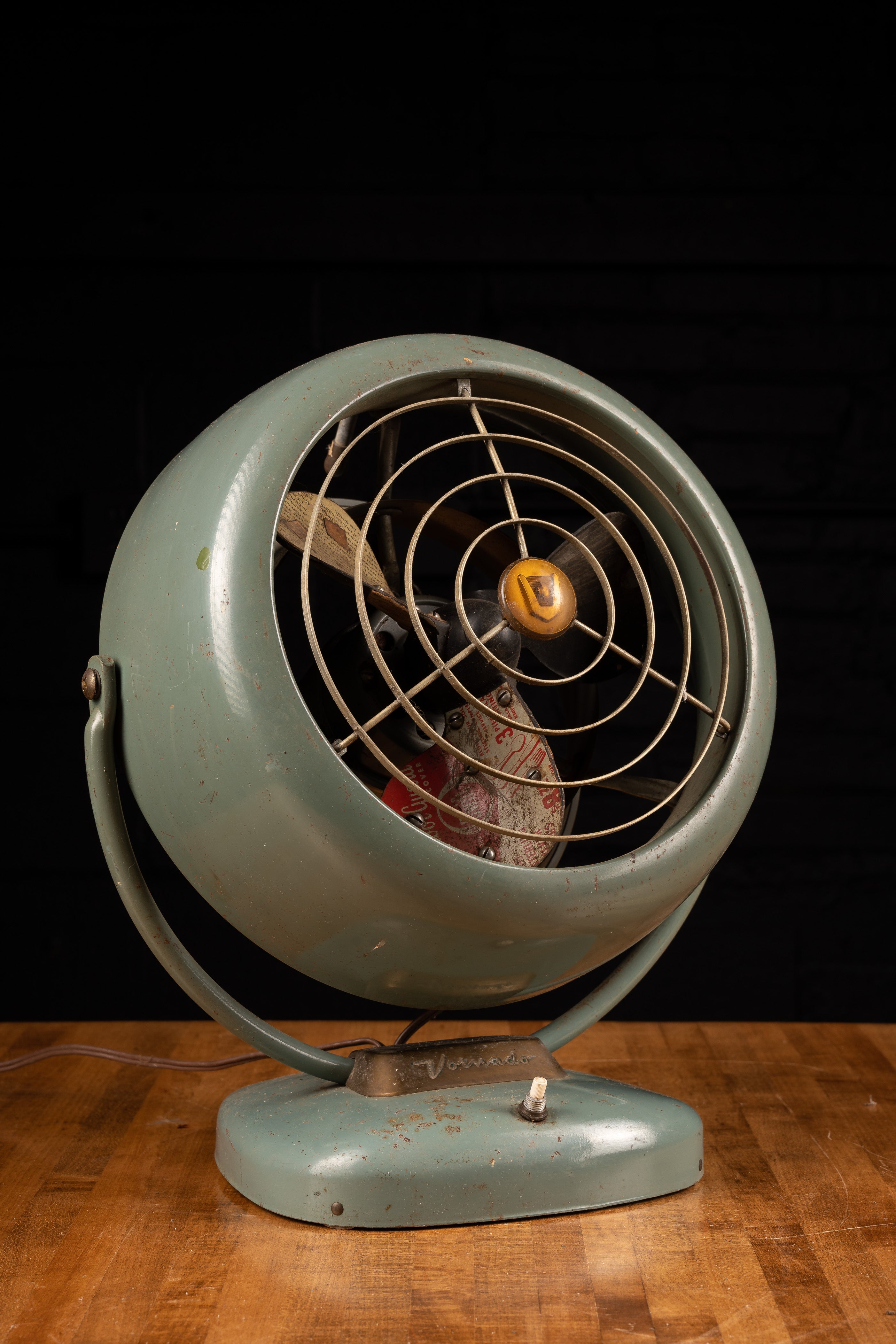 Atomic Age Bakelite Vornado Desk Fan – Industrial Artifacts