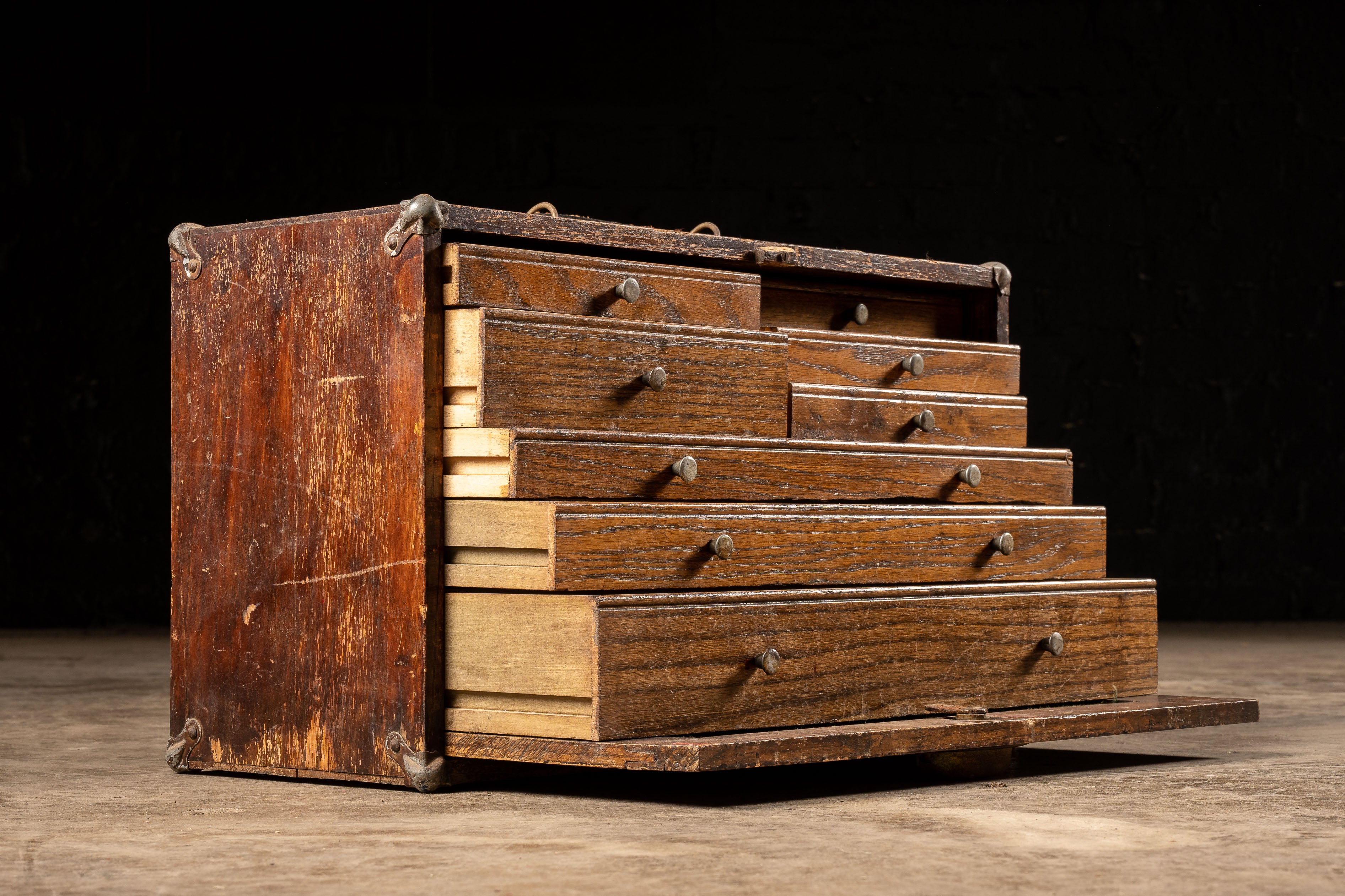 Early Industrial Machinist Chest – Industrial Artifacts