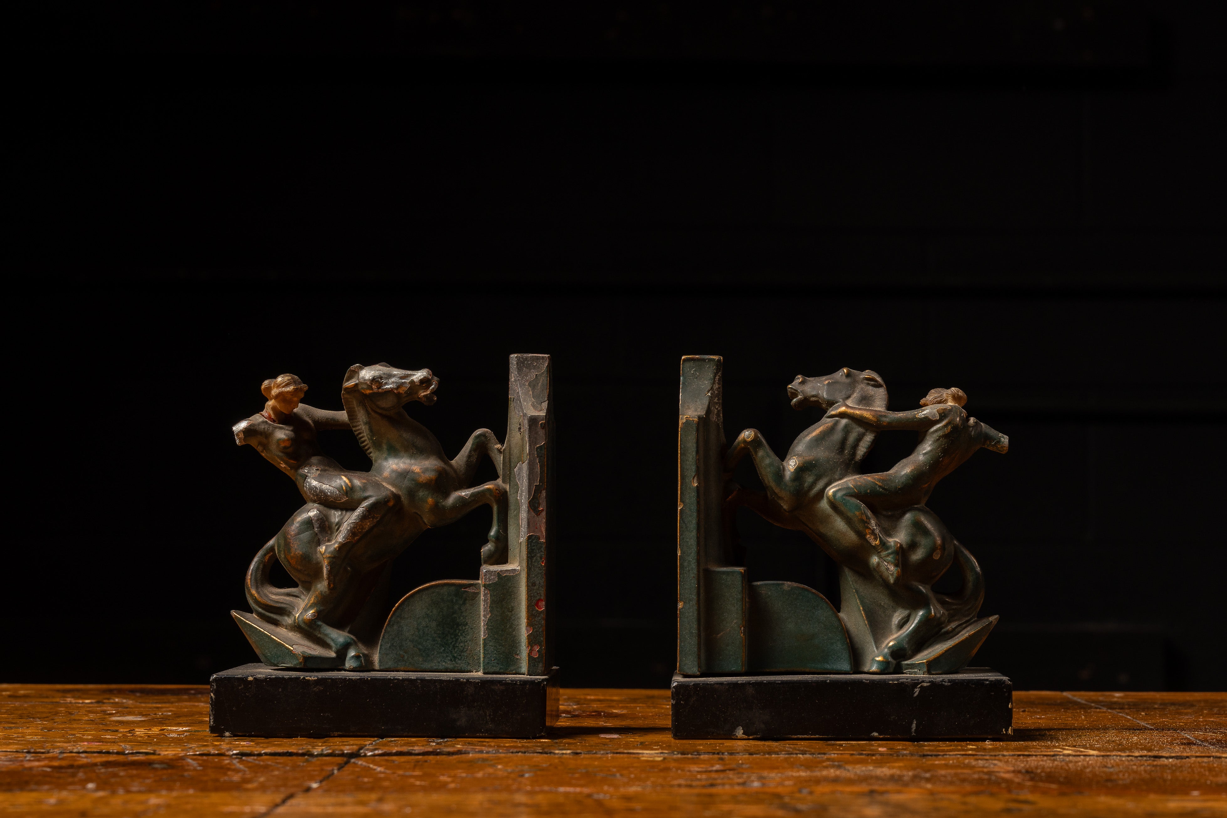 Antique Copper Bookends – Industrial Artifacts