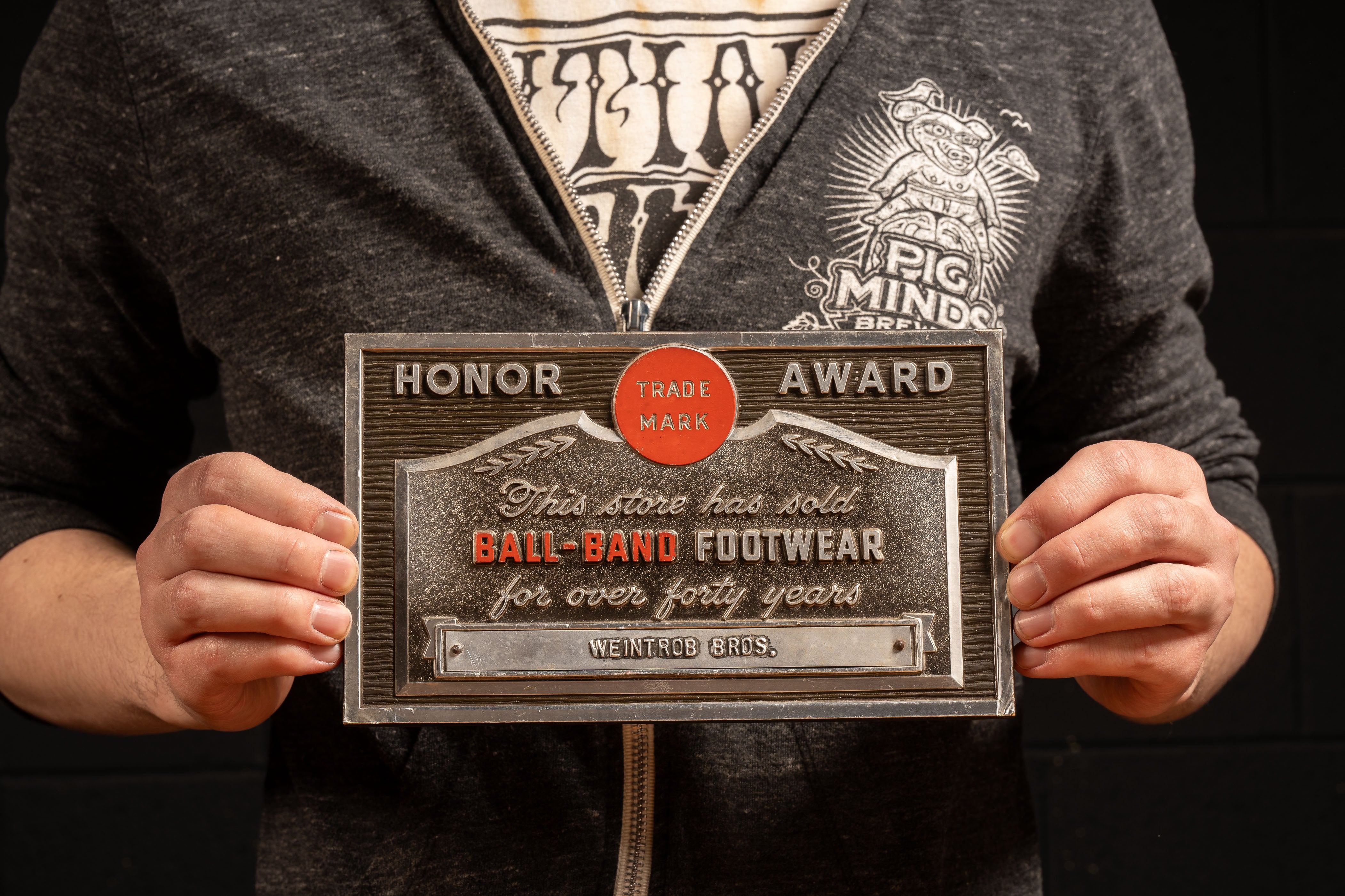 Vintage Ball-Band Service Award Plaque – Industrial Artifacts
