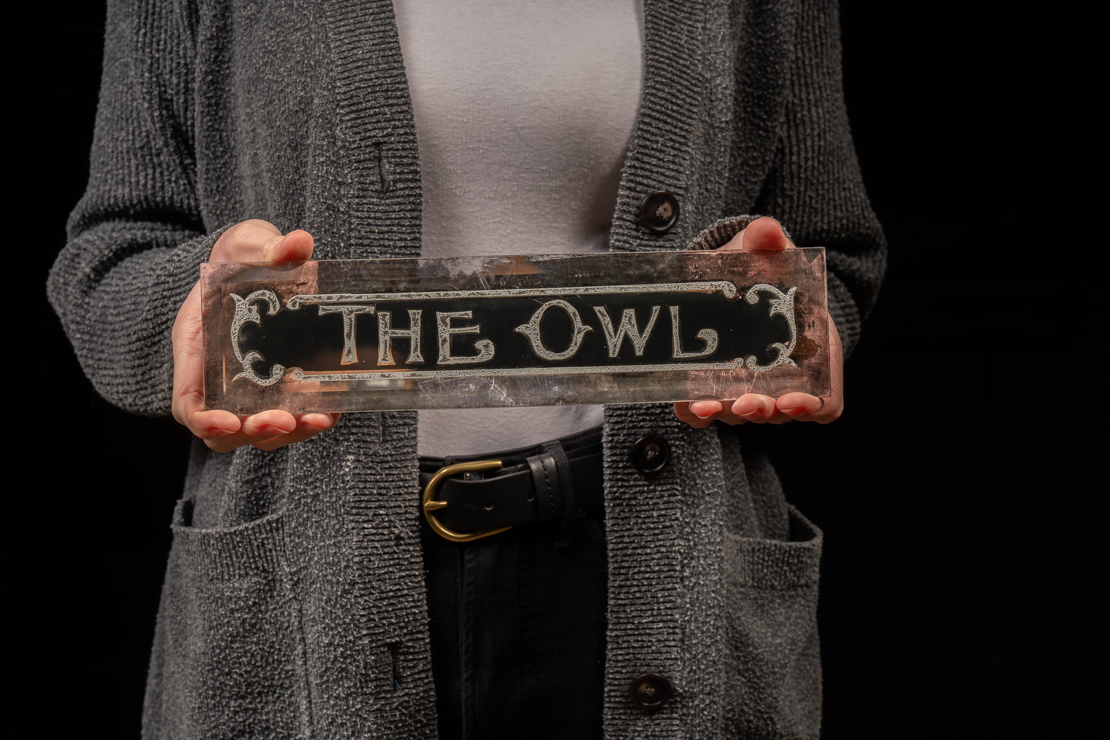 Antique "The Owl" ROG Sign – Industrial Artifacts
