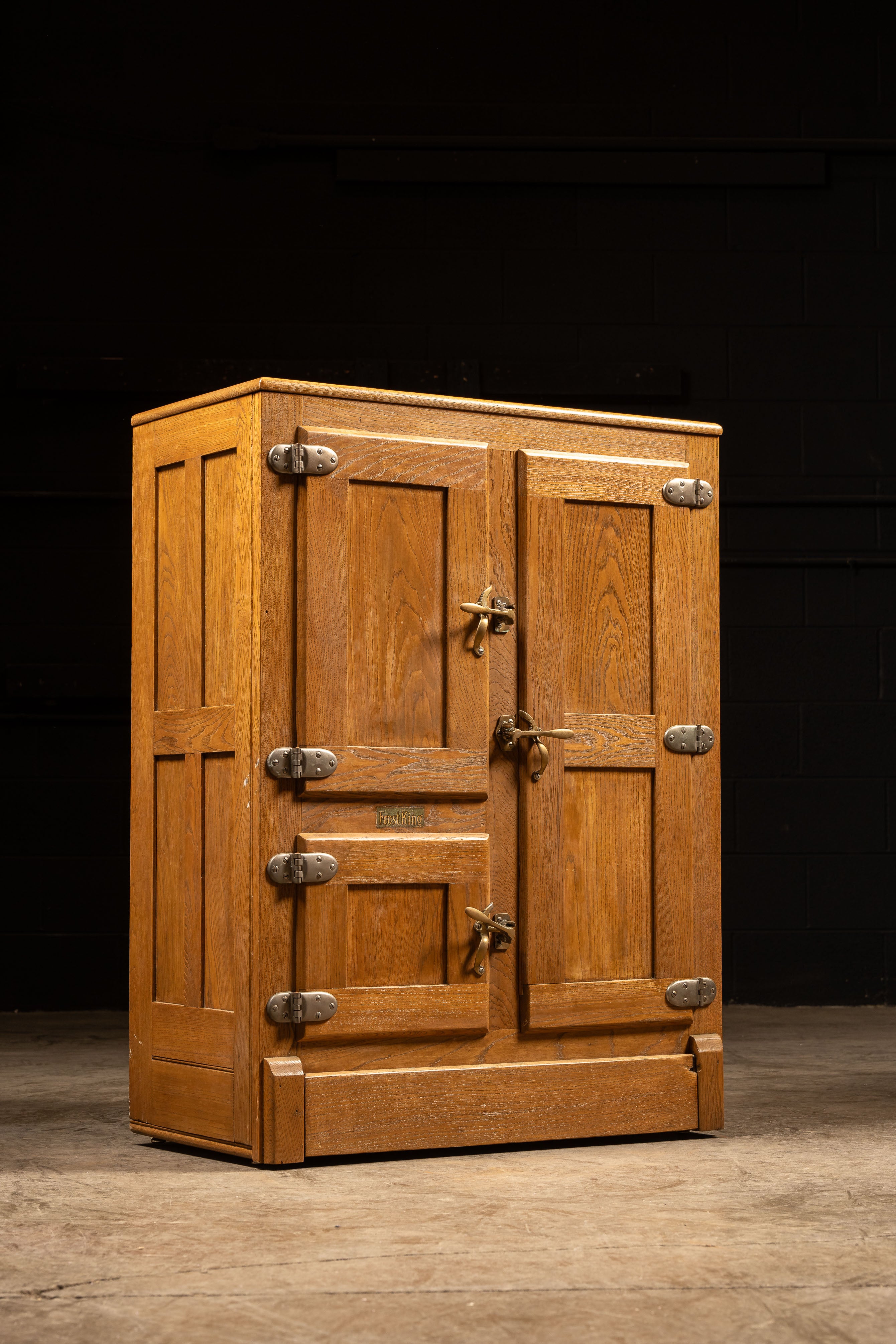 Early 20th Century Cabinet Icebox by Frost King – Industrial Artifacts