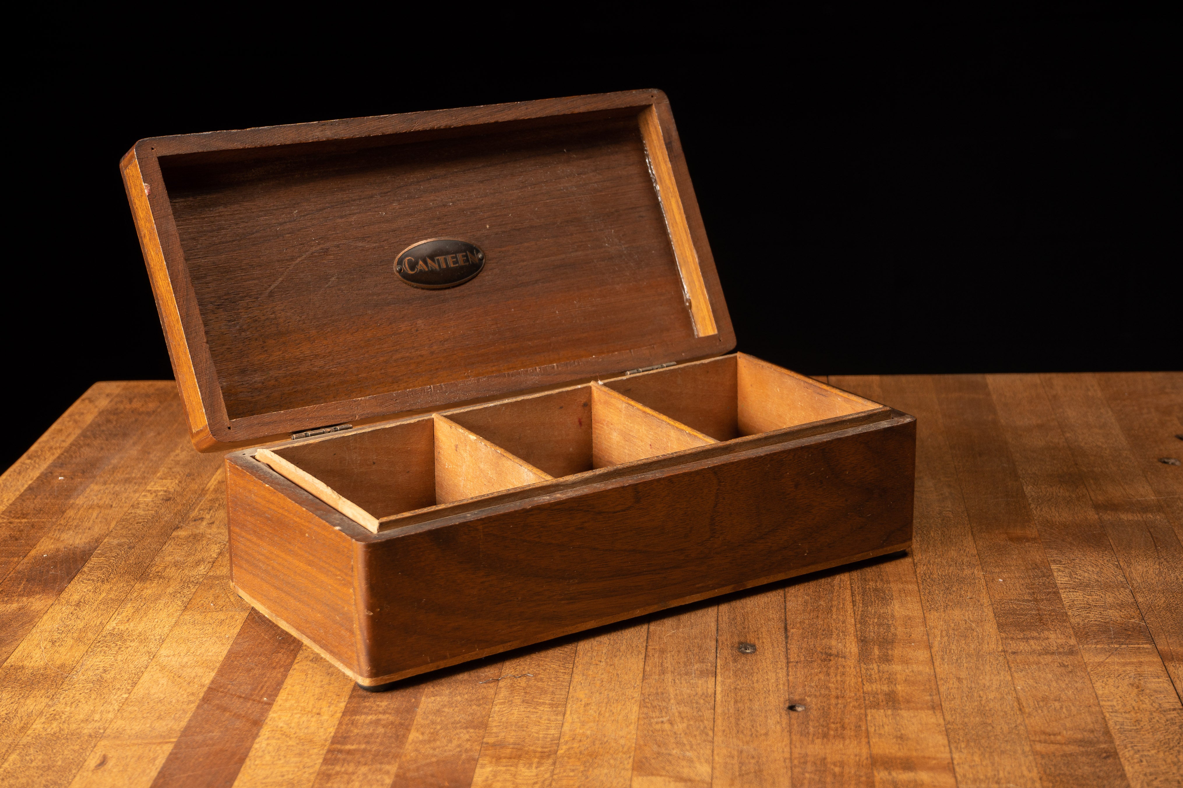 Vintage Wooden Cigar Box – Industrial Artifacts