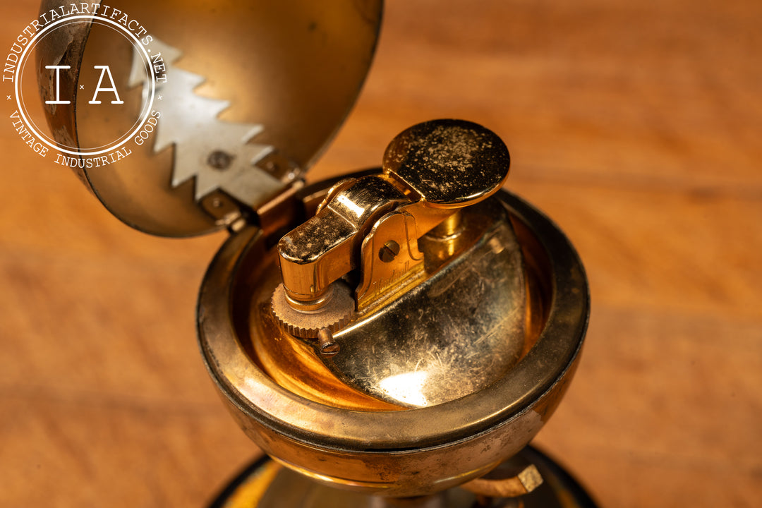 Spinning Music Box Globe Lighter by Windmill – Industrial Spinning Music Box Globe Lighter by Windmill – Industrial