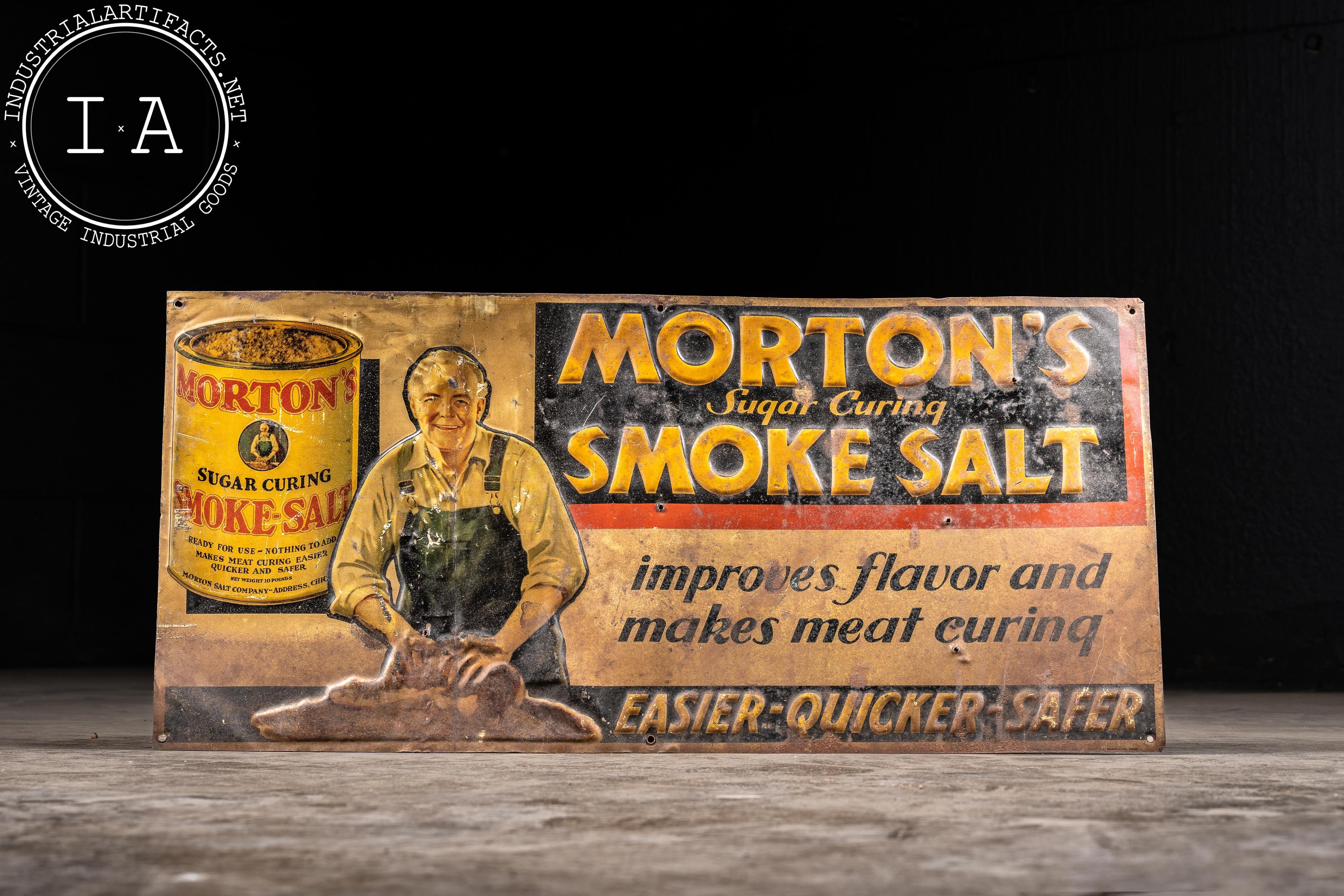 Morton's Salt Tin Tacker – Industrial Artifacts
