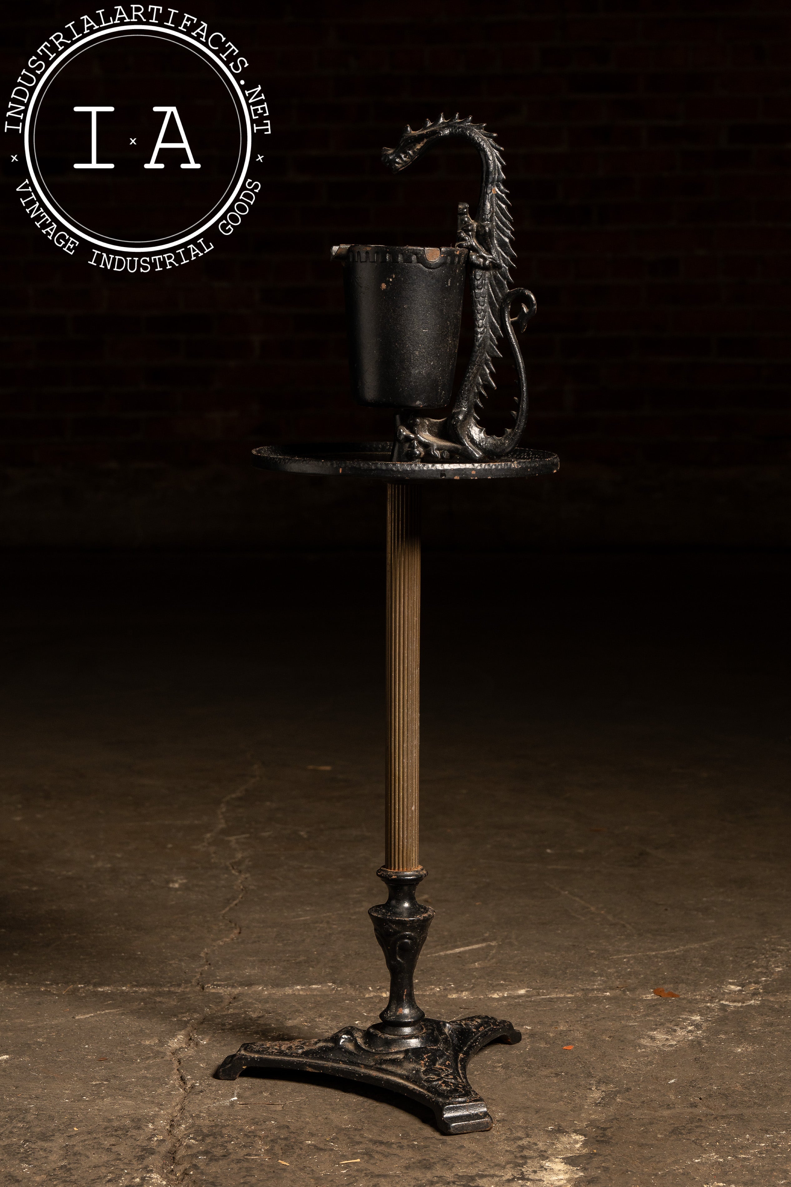 Antique Dragon Smoker Ashtray by Scroll Art – Industrial Artifacts