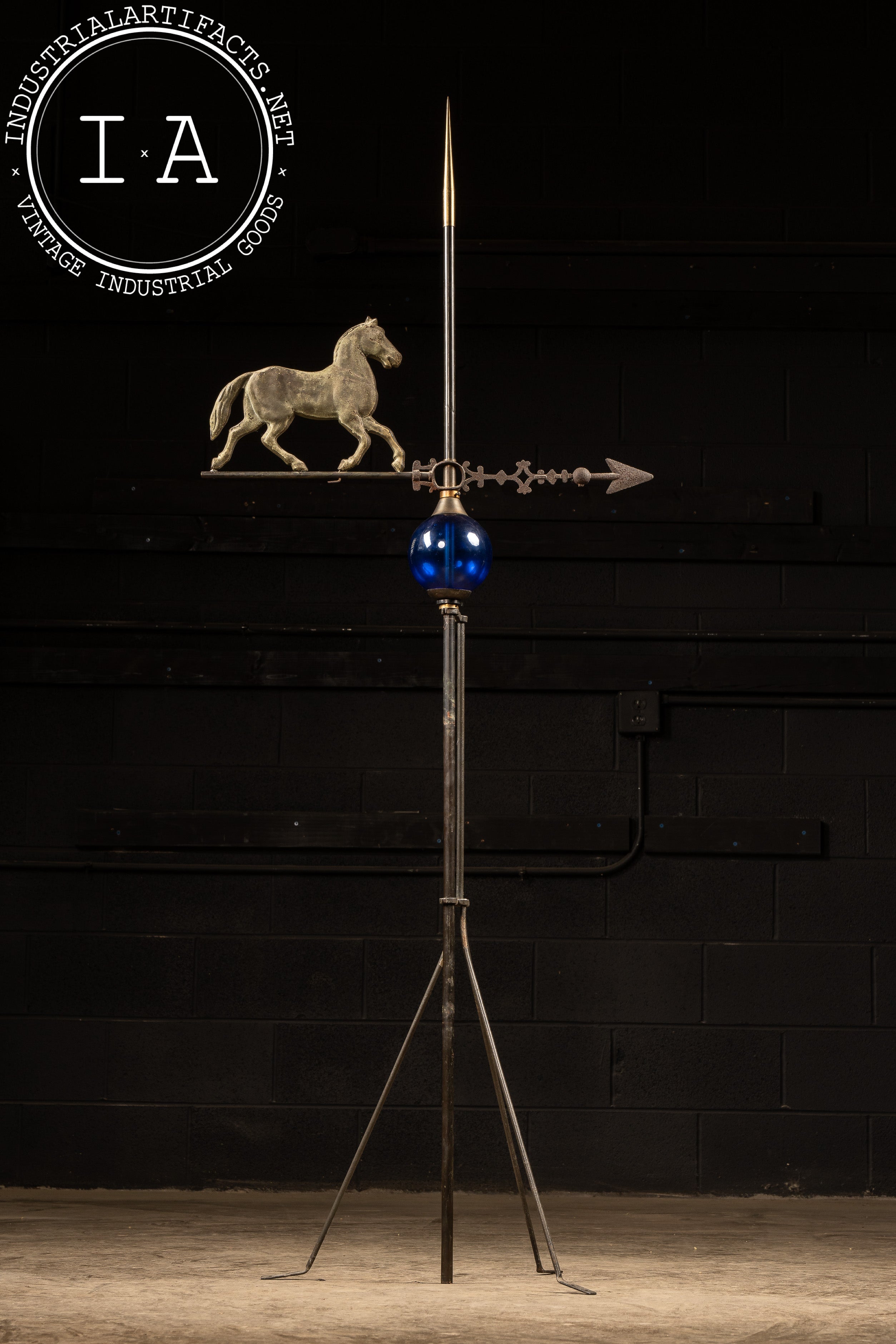 Early 20th Century Lightning Rod Weathervane – Industrial Artifacts
