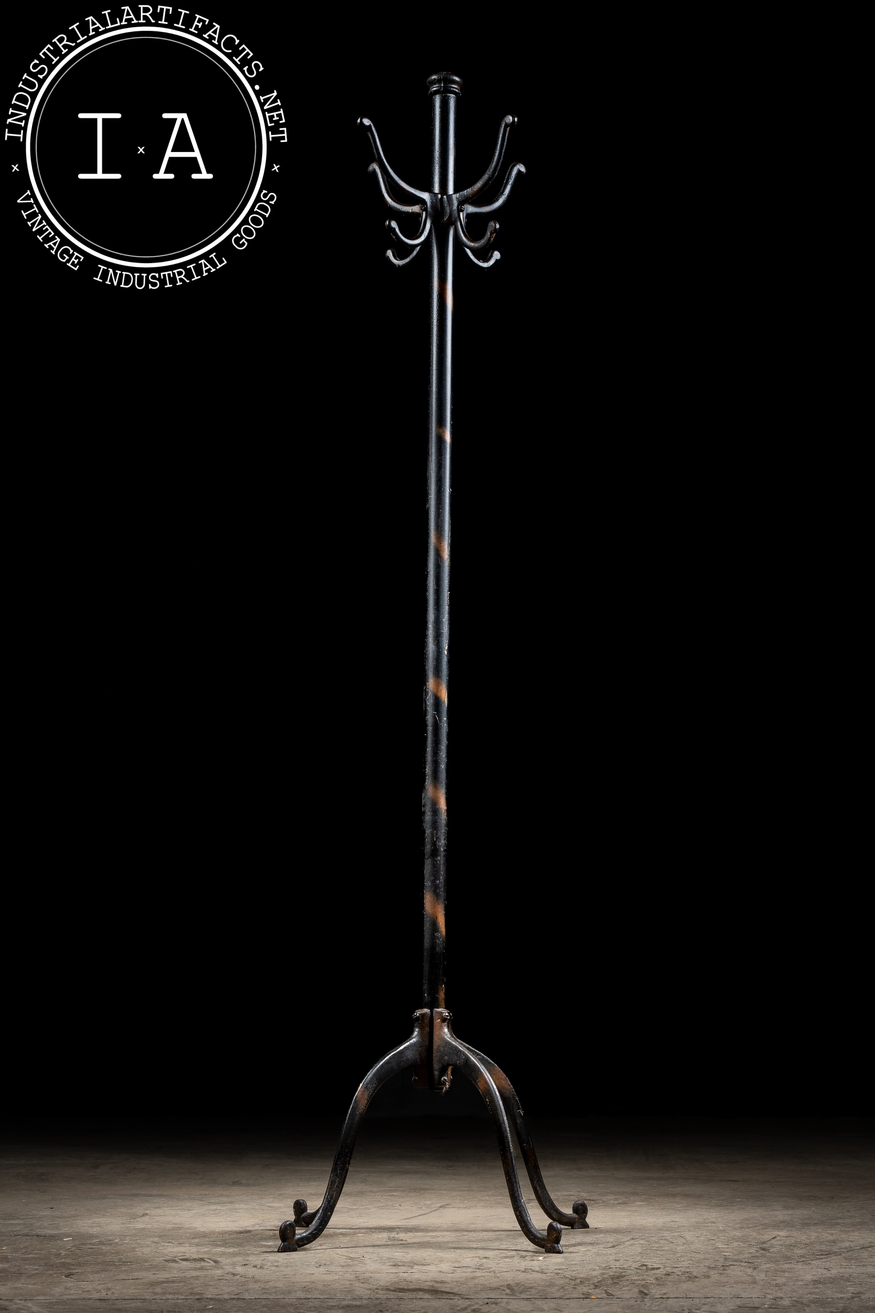 Early 20th Century Cast Iron Coat Tree – Industrial Artifacts
