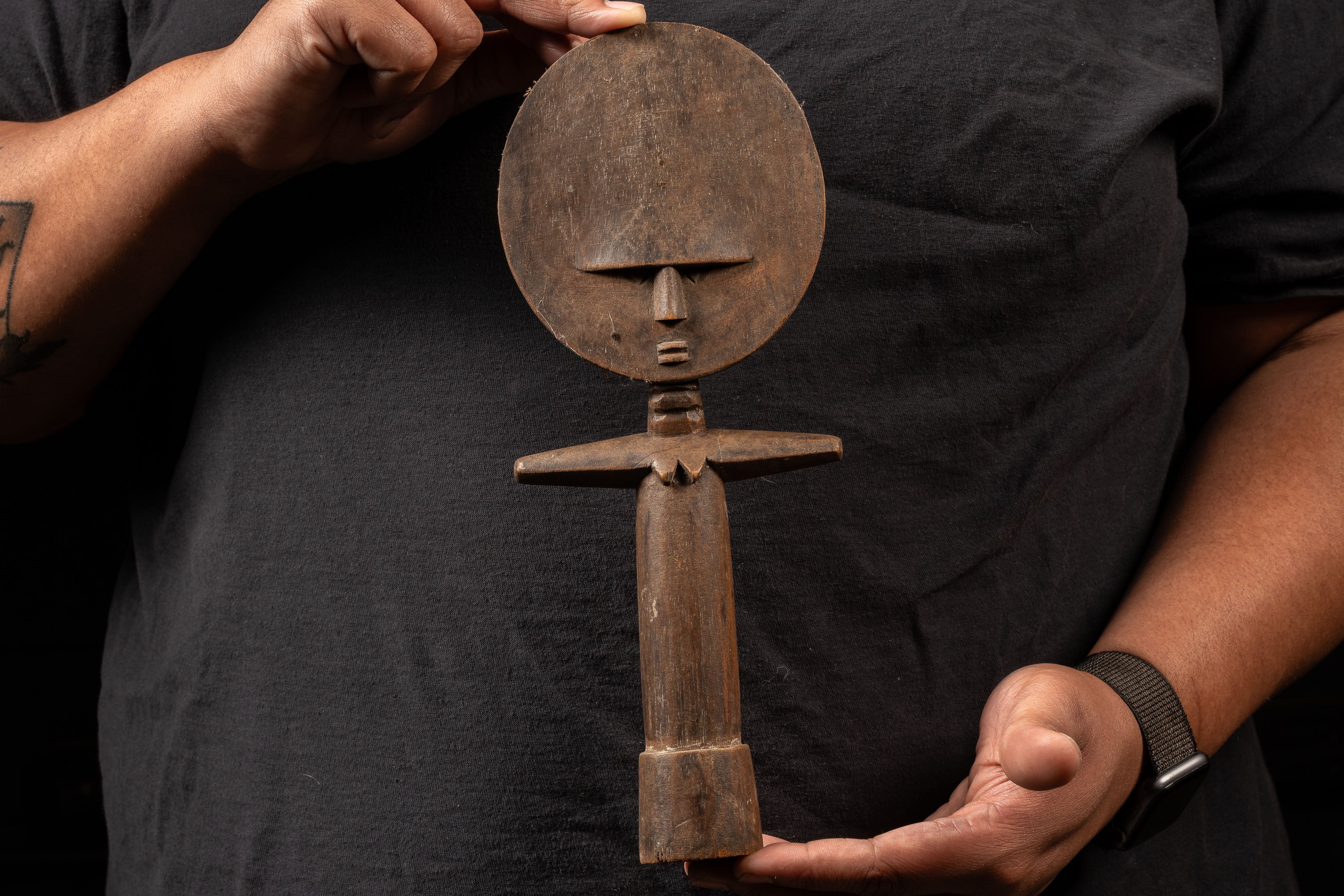 Contemporary Akuaba Fertility Totem – Industrial Artifacts