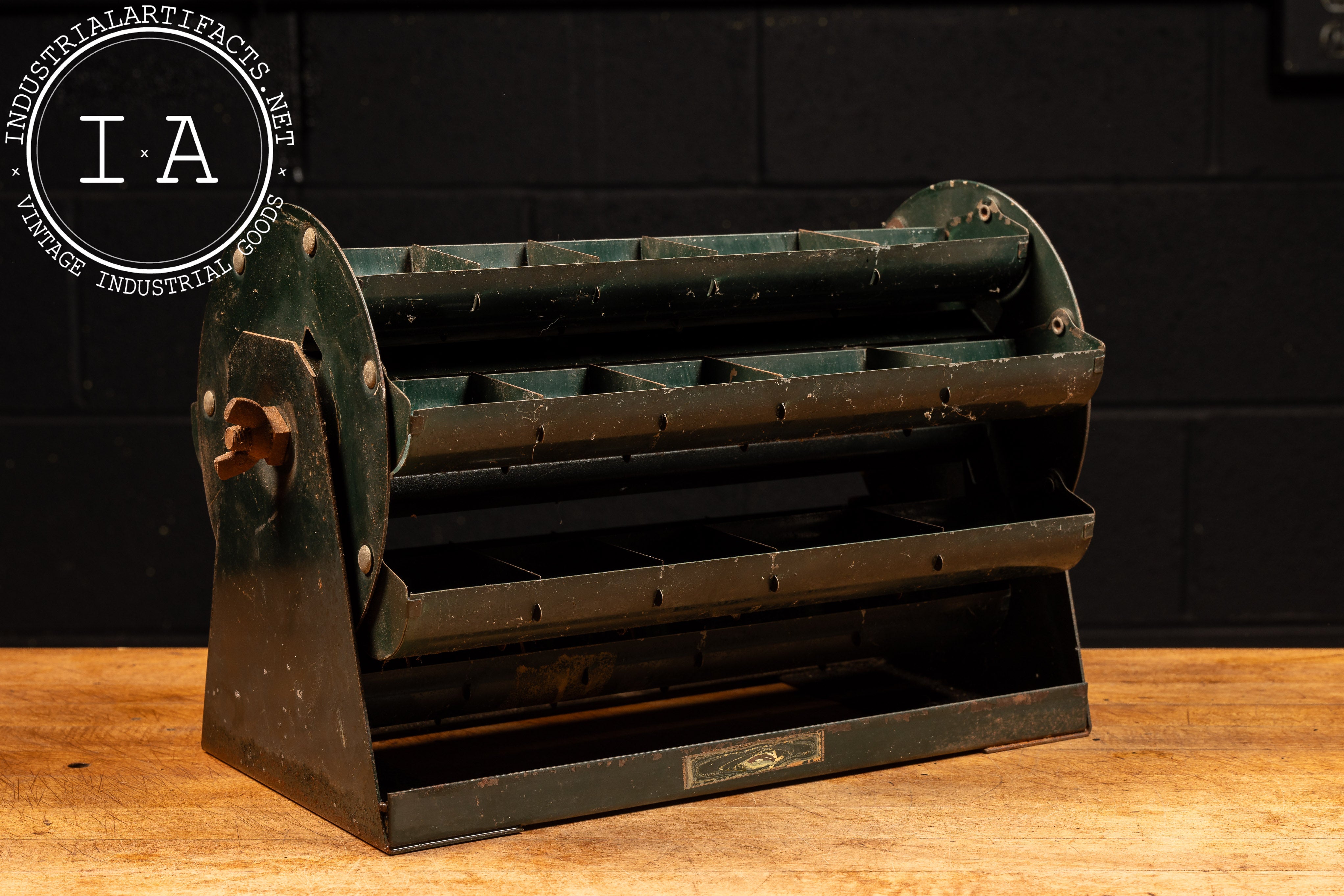 Vintage Kari-All Small Parts Rotabin – Industrial Artifacts