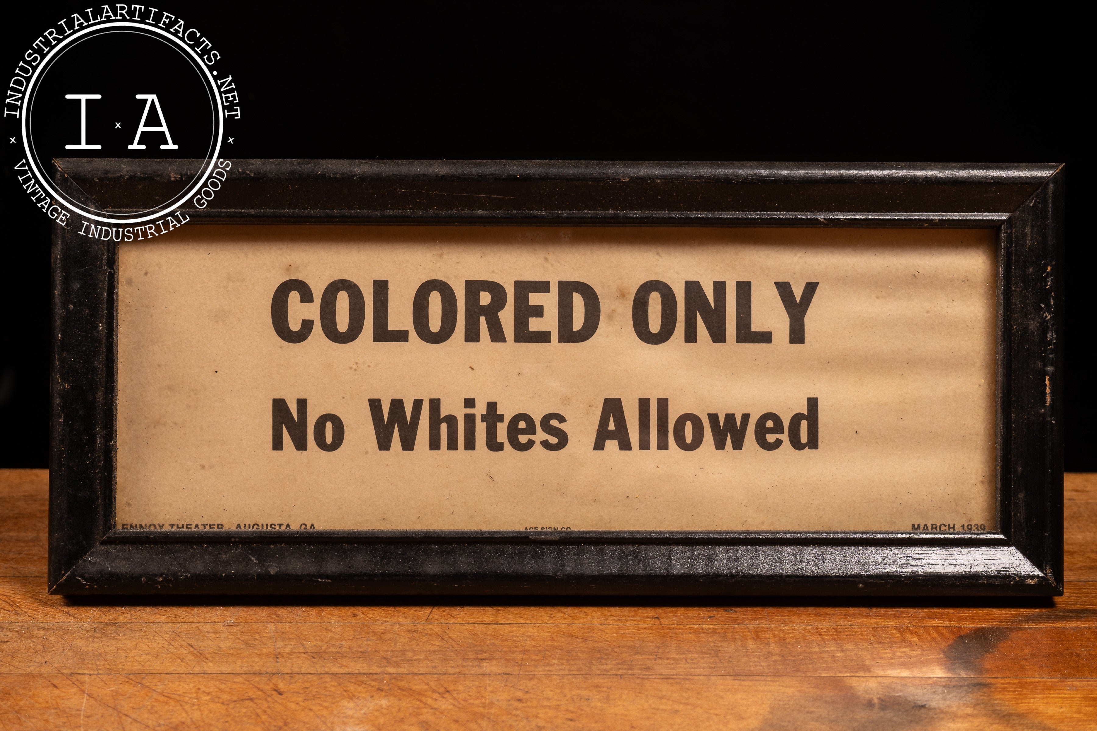 Vintage Framed Pullman Train Car Trolley Sign Reproduction – Industrial ...