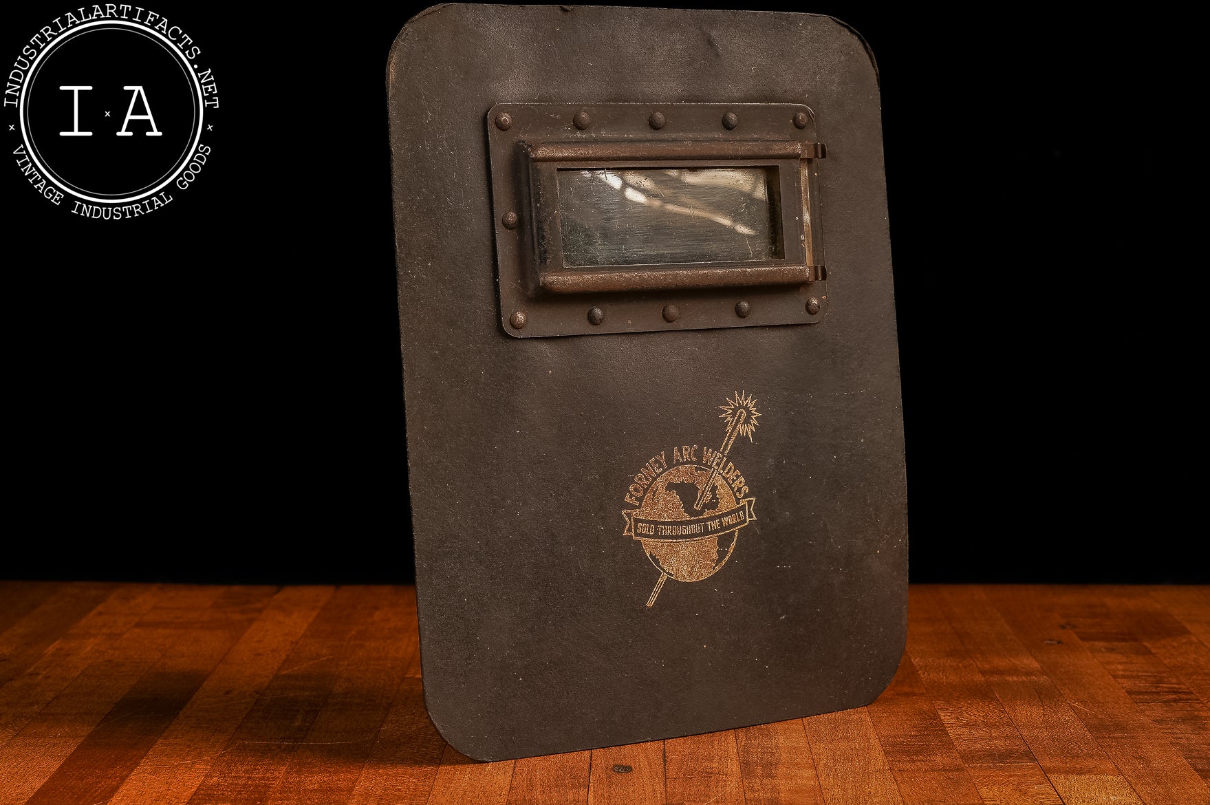 Early Forney Handheld Welding Face Shield – Industrial Artifacts