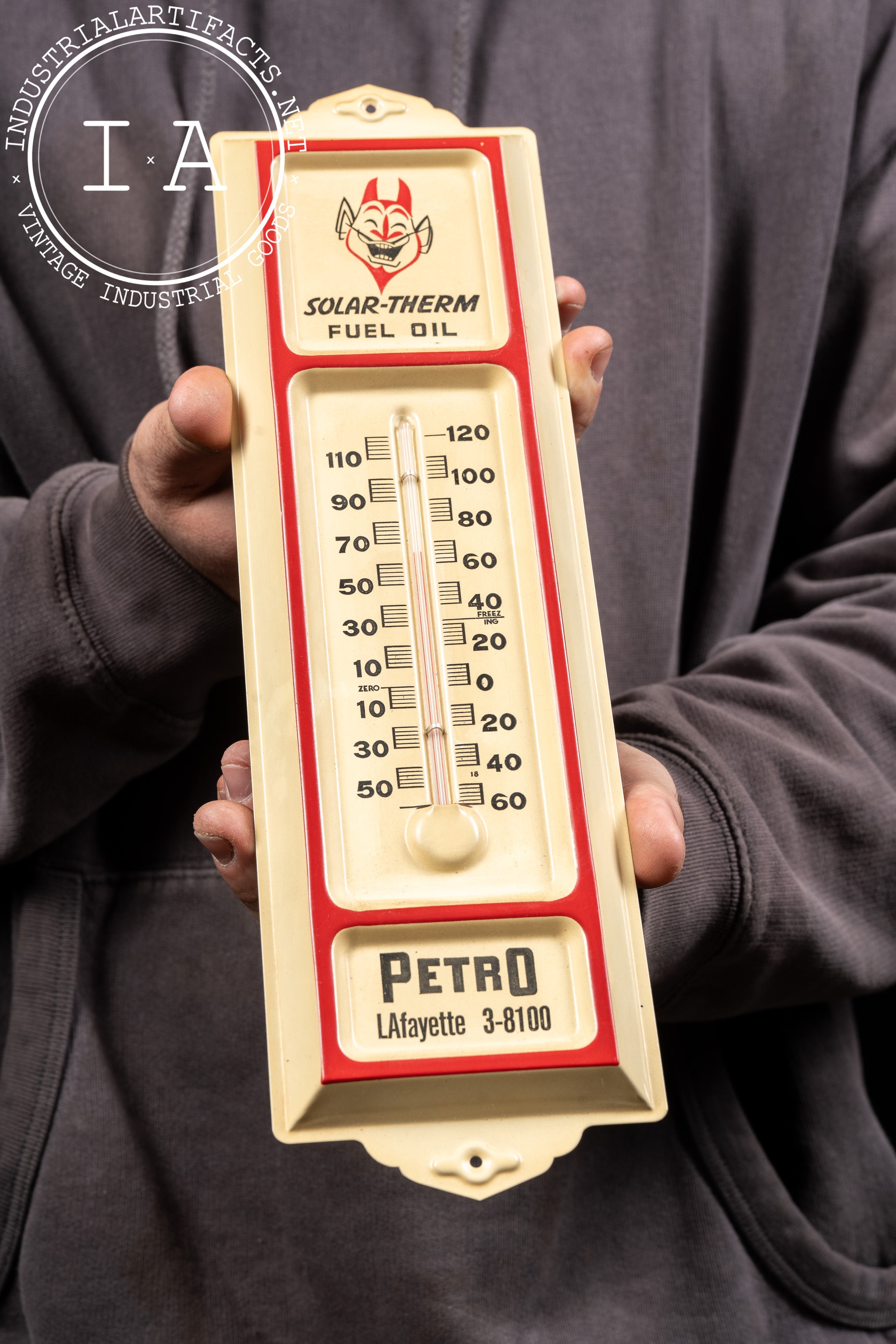 Solar-Therm Fuel Oil Thermometer from PETRO – Industrial Artifacts
