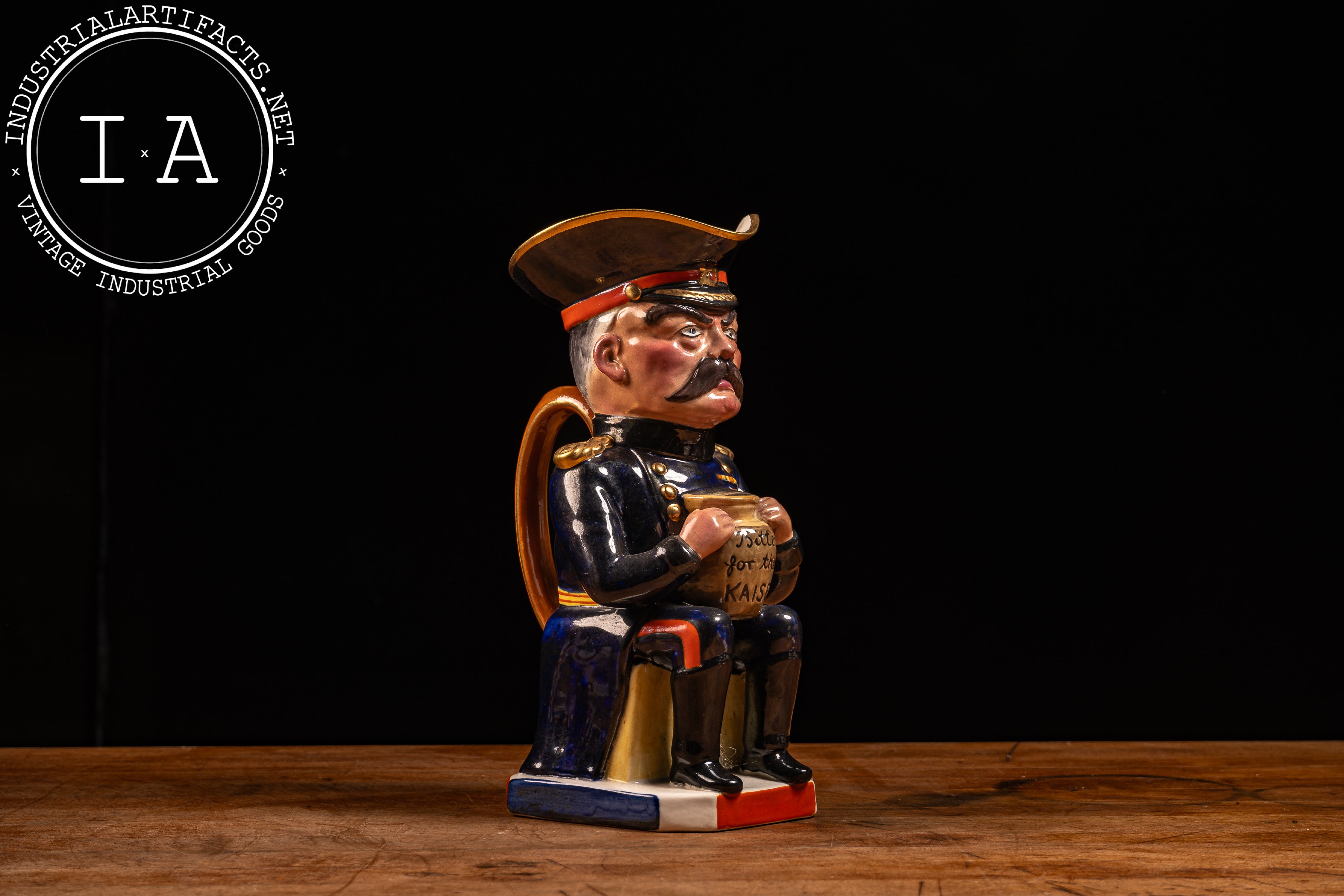 Early 20th Century Staffordshire Pottery Toby Jug - Lord Kitchener ...