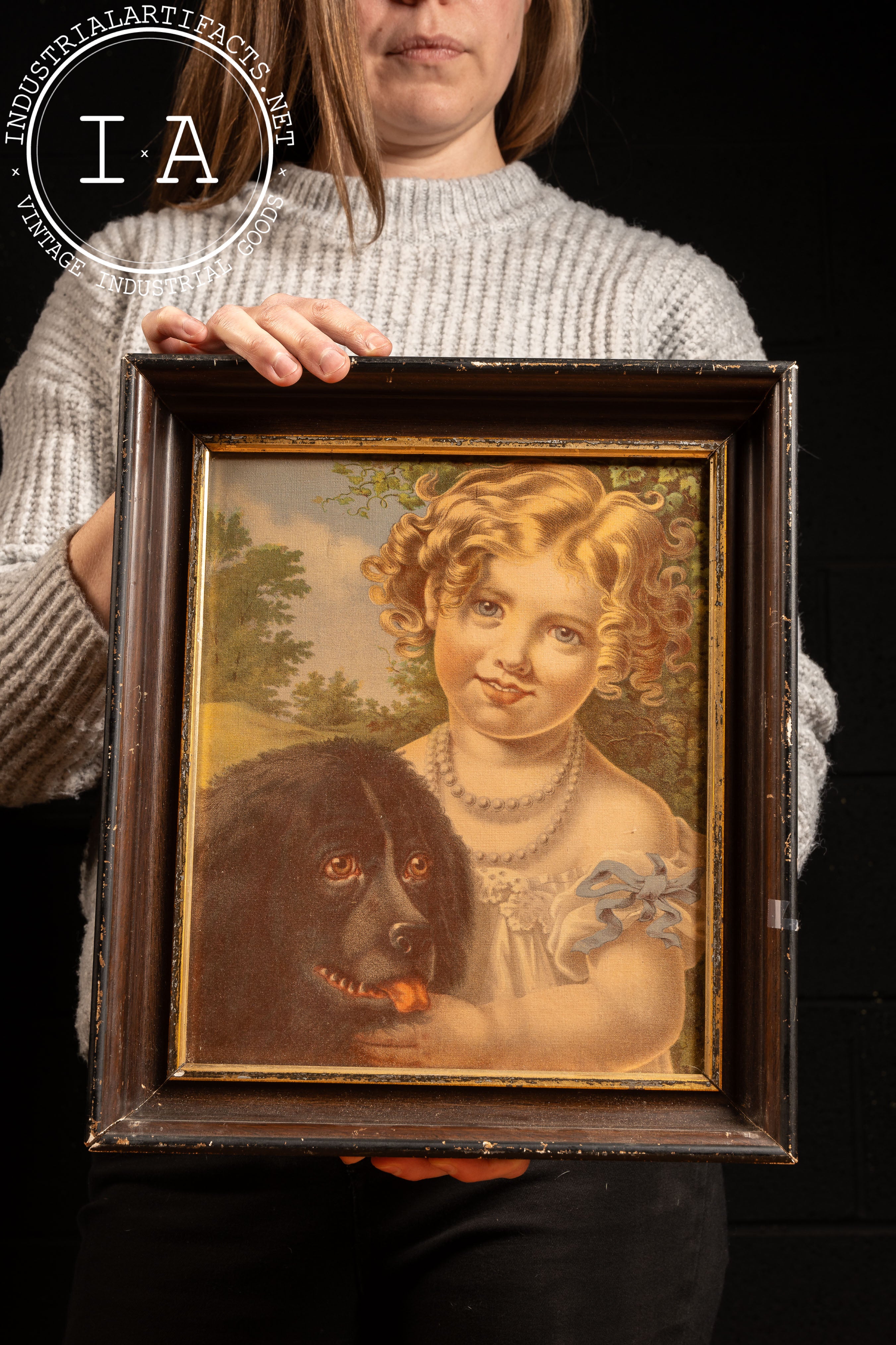 Late 19th Century Chromolithograph Print – Industrial Artifacts