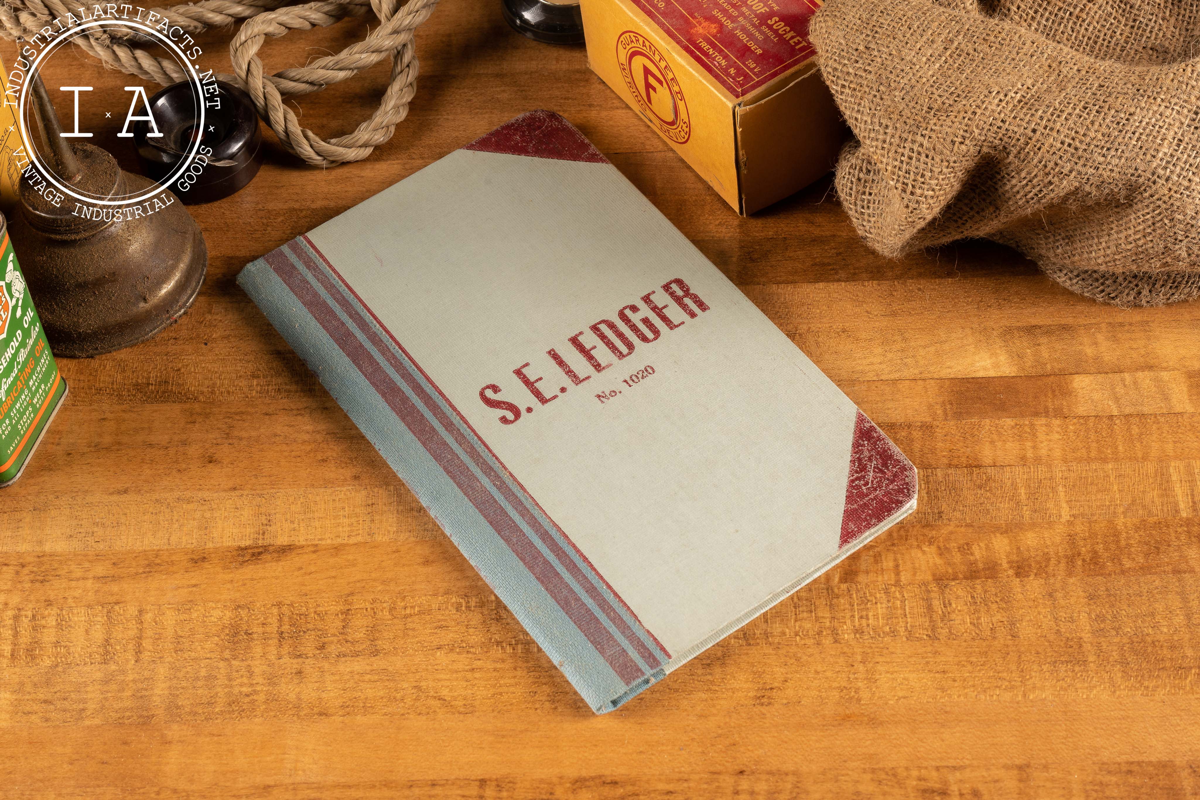c. 1950 American Ledger – Industrial Artifacts