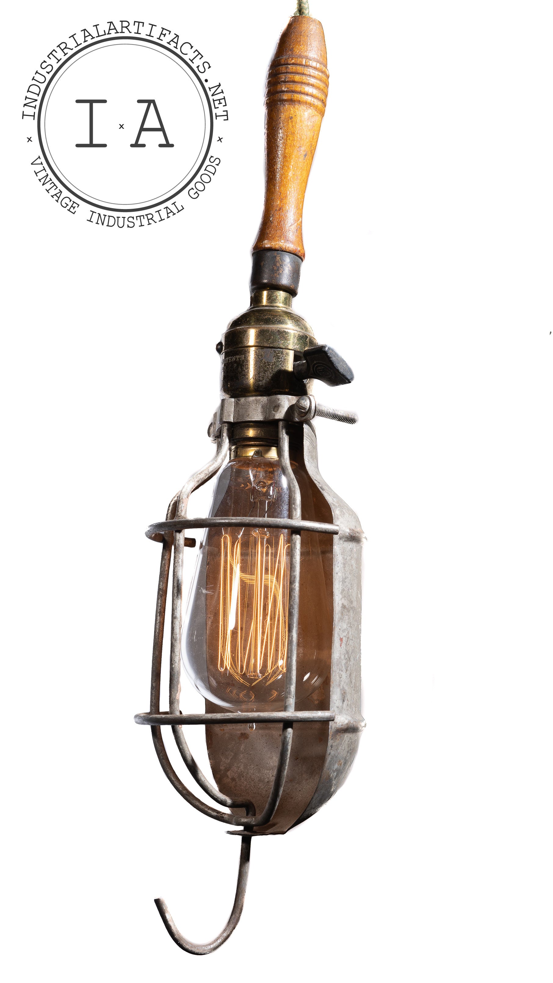 Industrial Antique Cast Iron Pulley Task Lamp – Industrial Artifacts